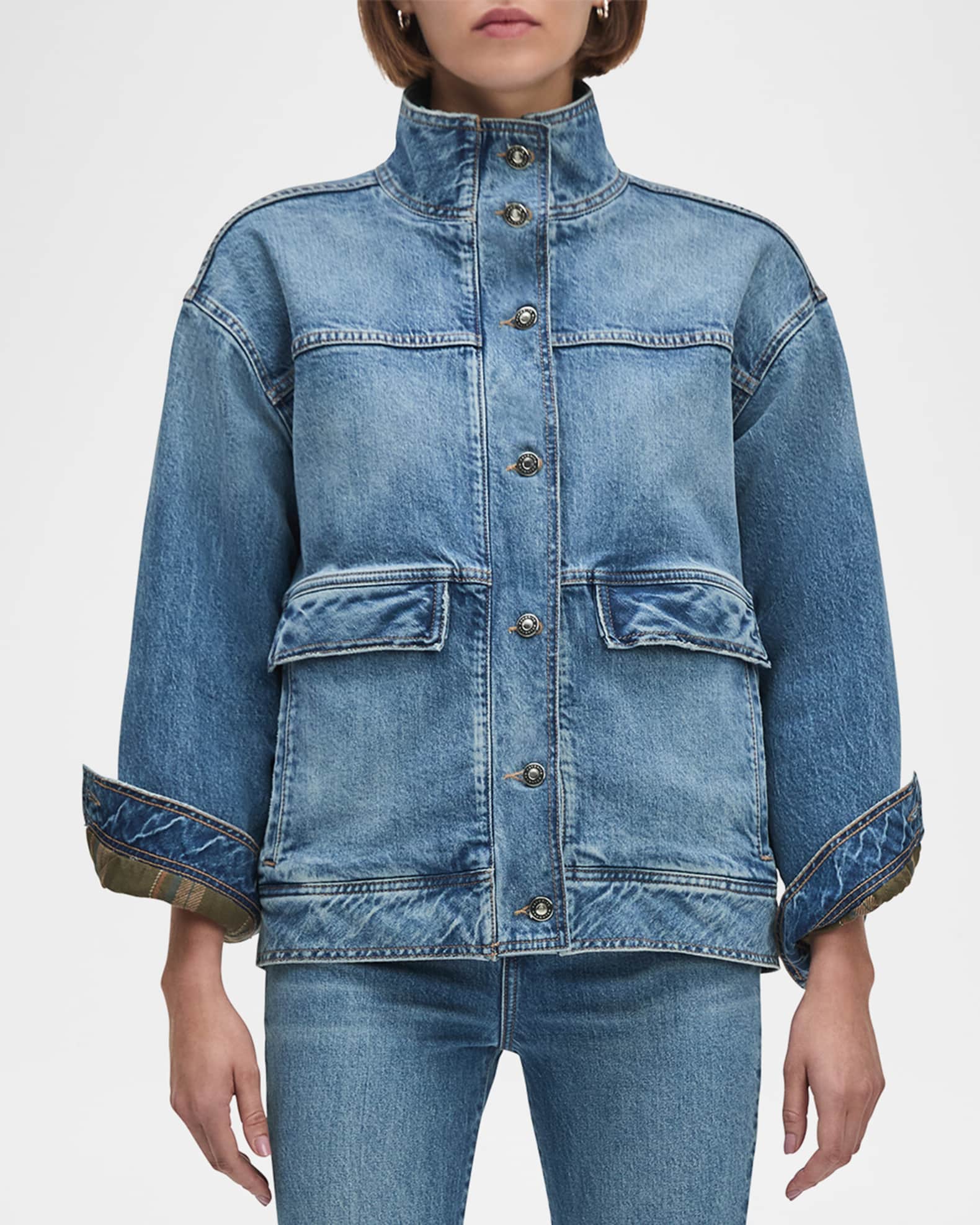 Favorite Daughter The Margot Denim Jacket | Neiman Marcus