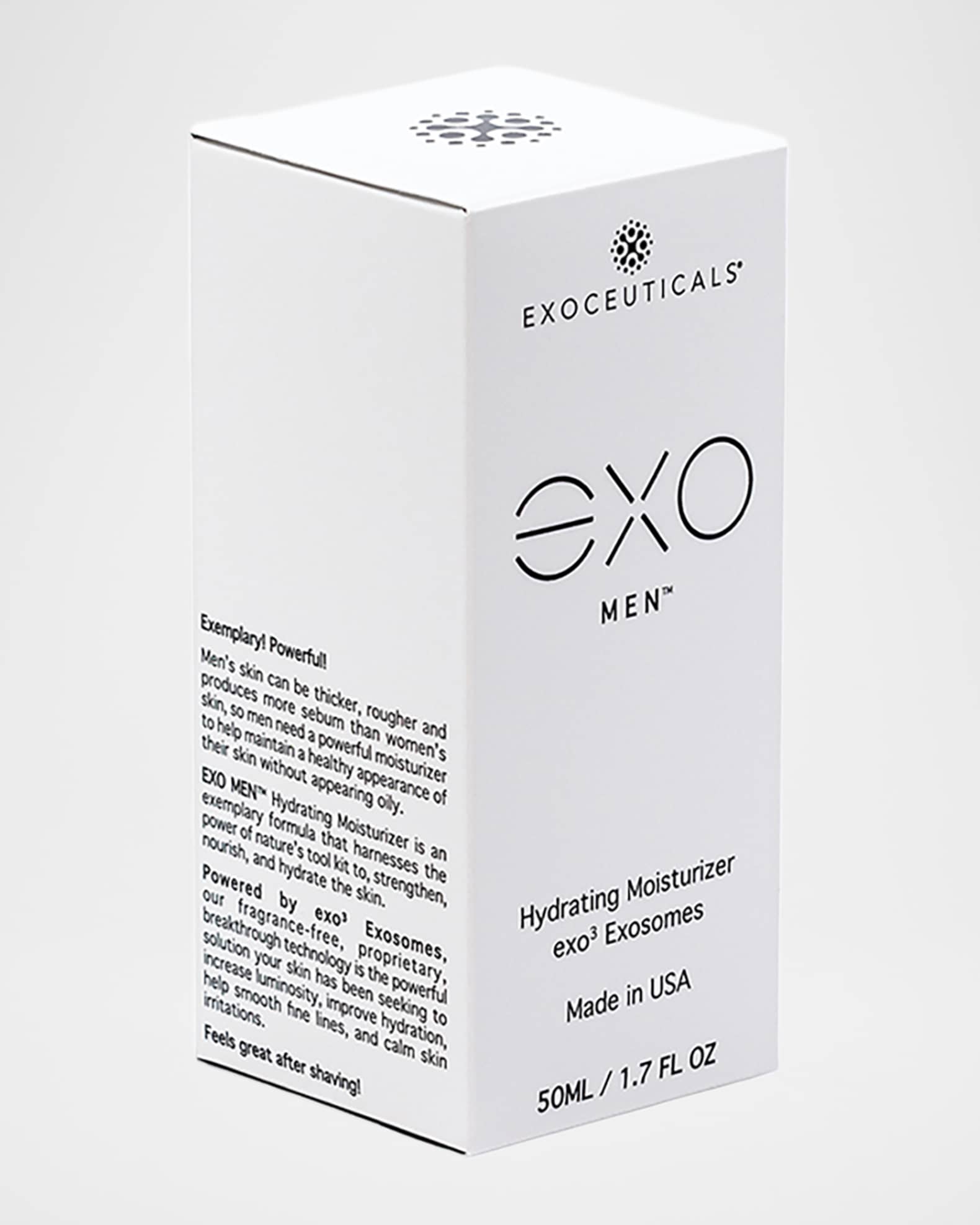 EXOCEUTICALS EXO MEN™ Hydrating Moisturizer, 1.7 oz. | Neiman Marcus