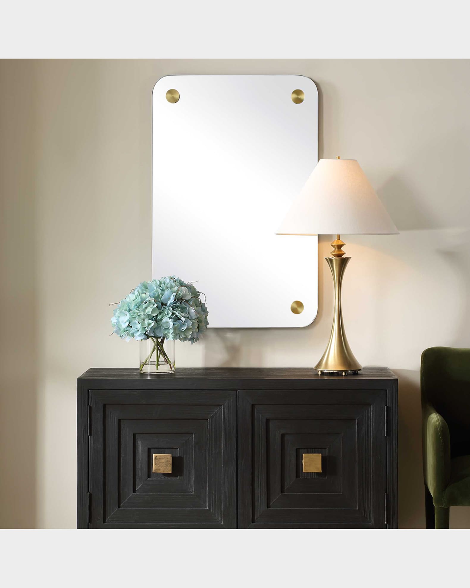 Hamrick 36" Frameless Wall Mirror | Neiman Marcus