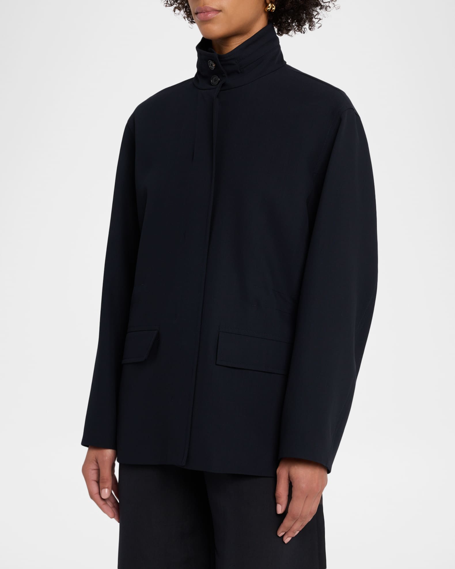 THE ROW Tanera Cinched Jacket | Neiman Marcus