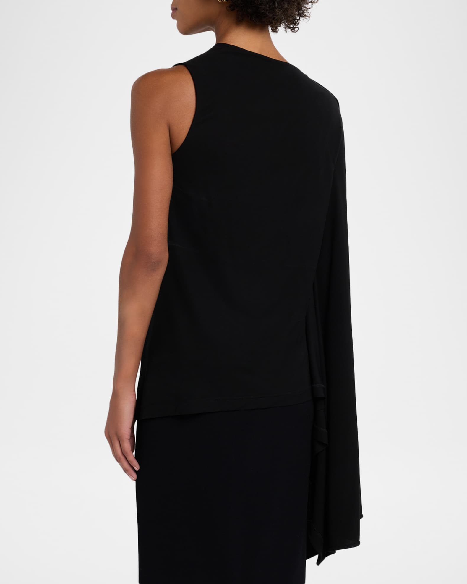 THE ROW Isadra Shoulder-Drape Top | Neiman Marcus