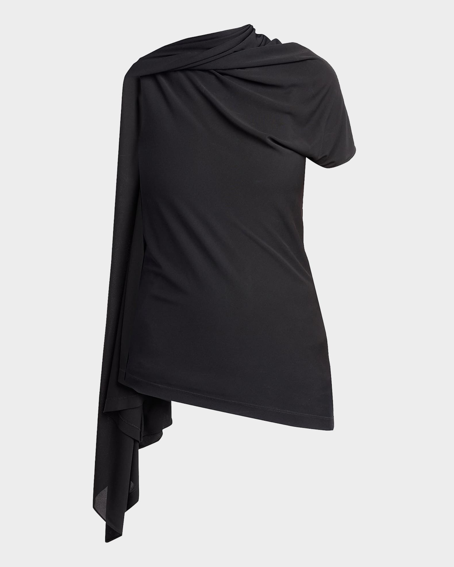 THE ROW Isadra Shoulder-Drape Top | Neiman Marcus