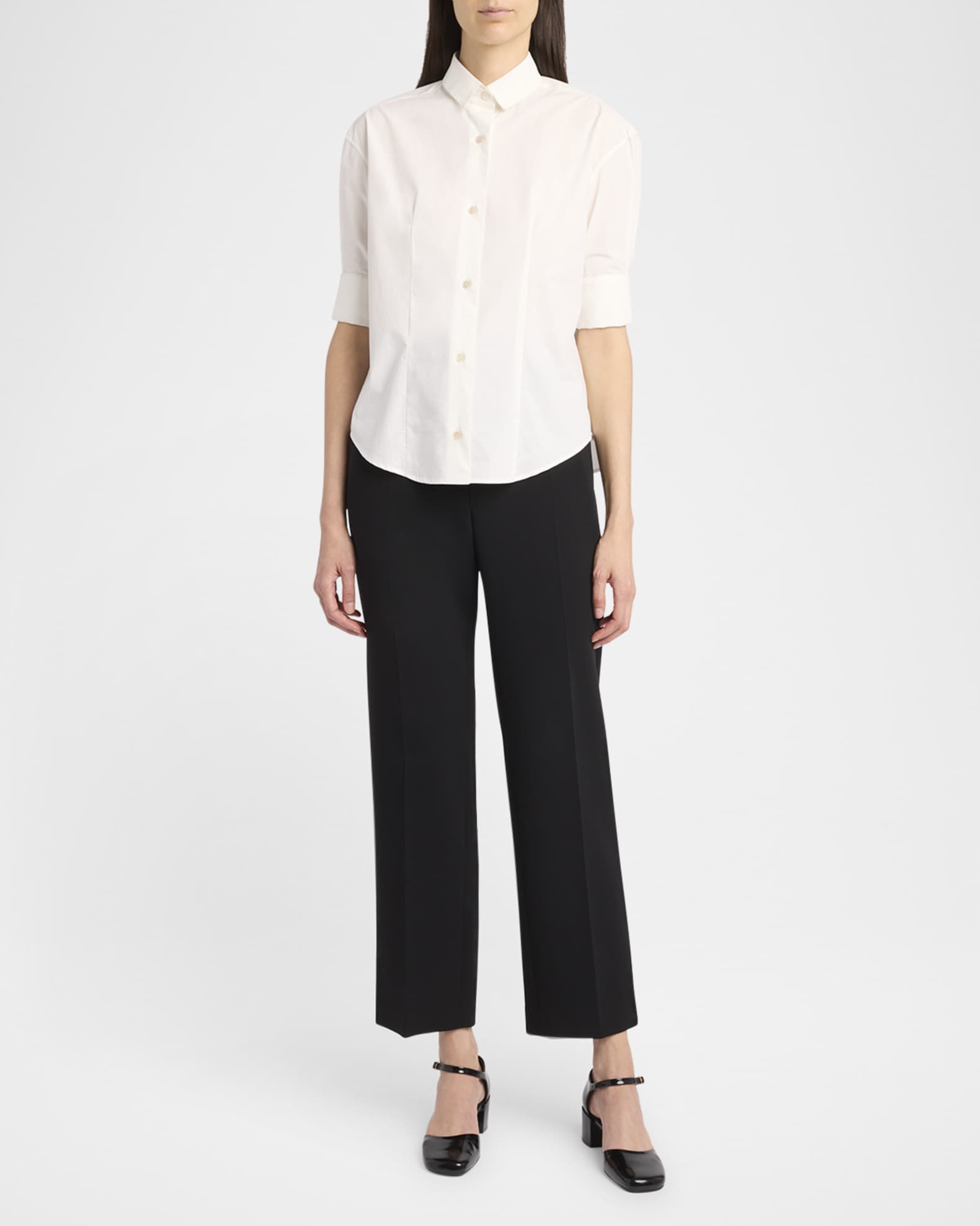 THE ROW Carpazi Button-Down Shirt | Neiman Marcus