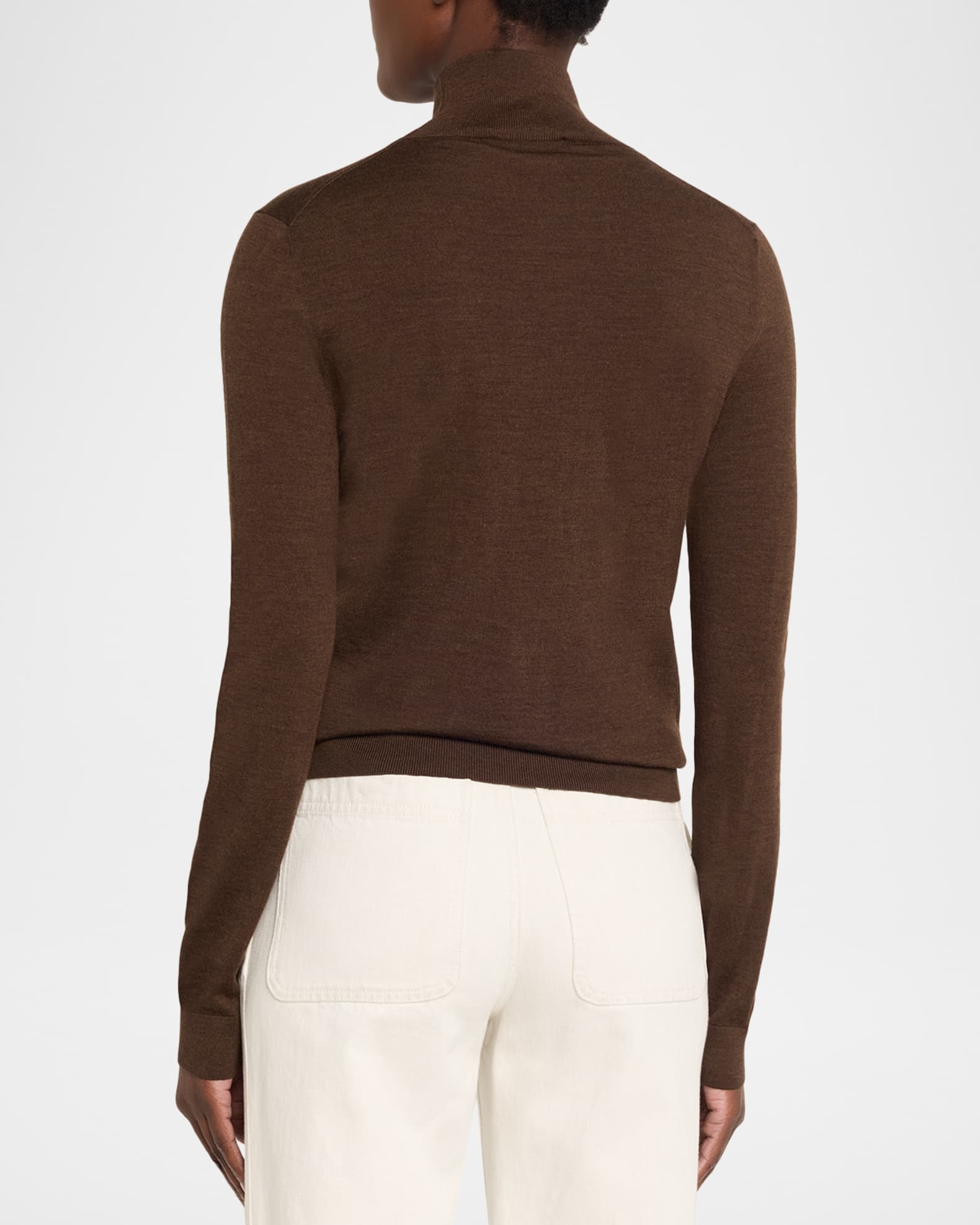Loro Piana Tasmanian Wool Turtleneck Sweater | Neiman Marcus
