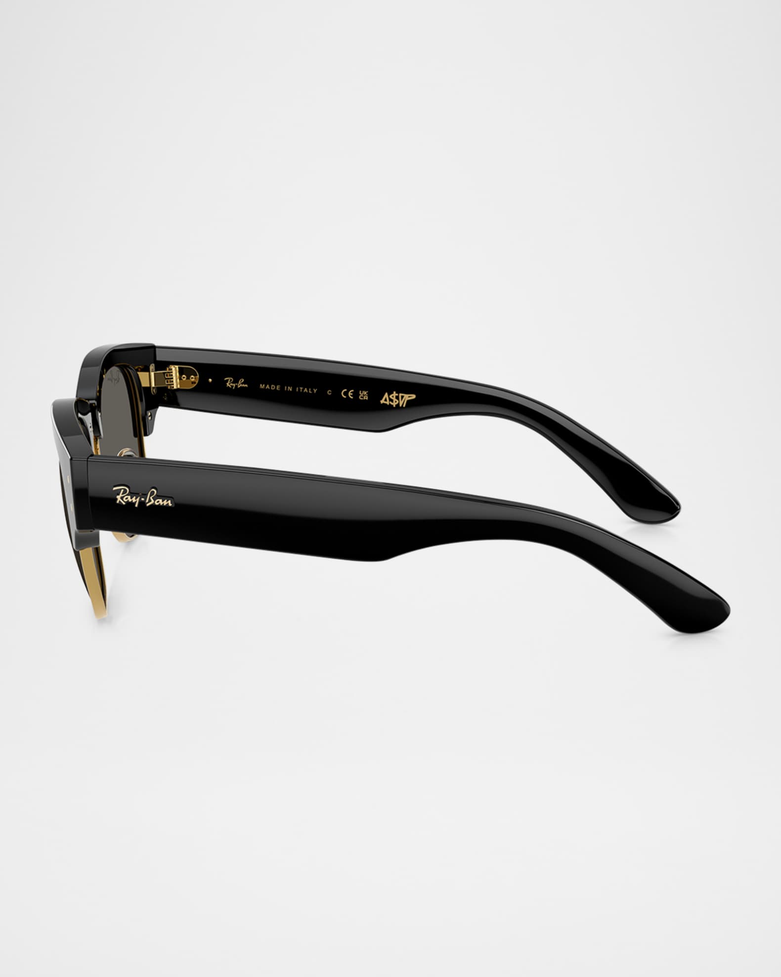 Ray-Ban Men's RB0316S Mega Clubmaster A$AP ROCKY Blacked Out Collection ...