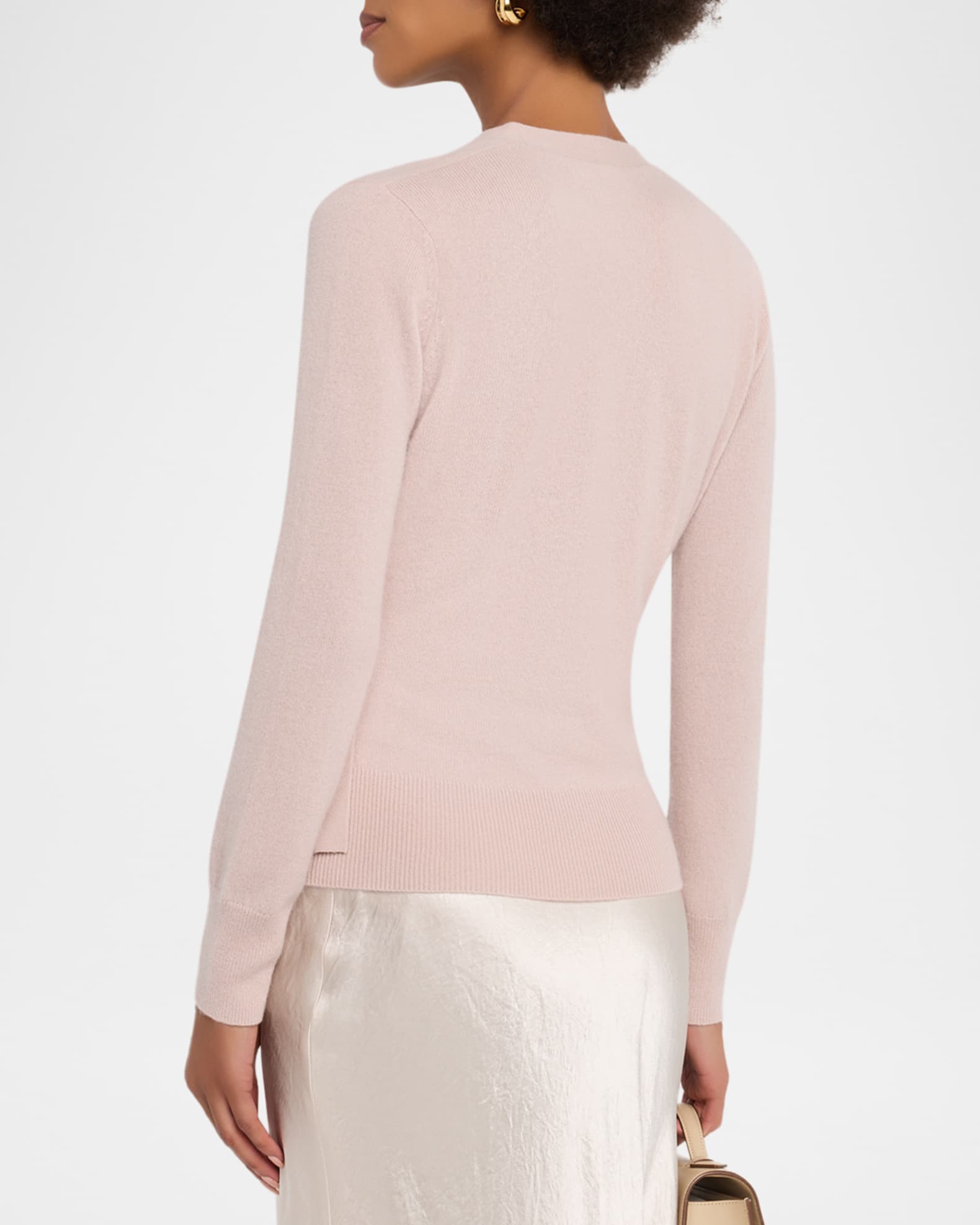 Neiman Marcus Cashmere Collection Cashmere Wrap-Tie Sweater | Neiman Marcus