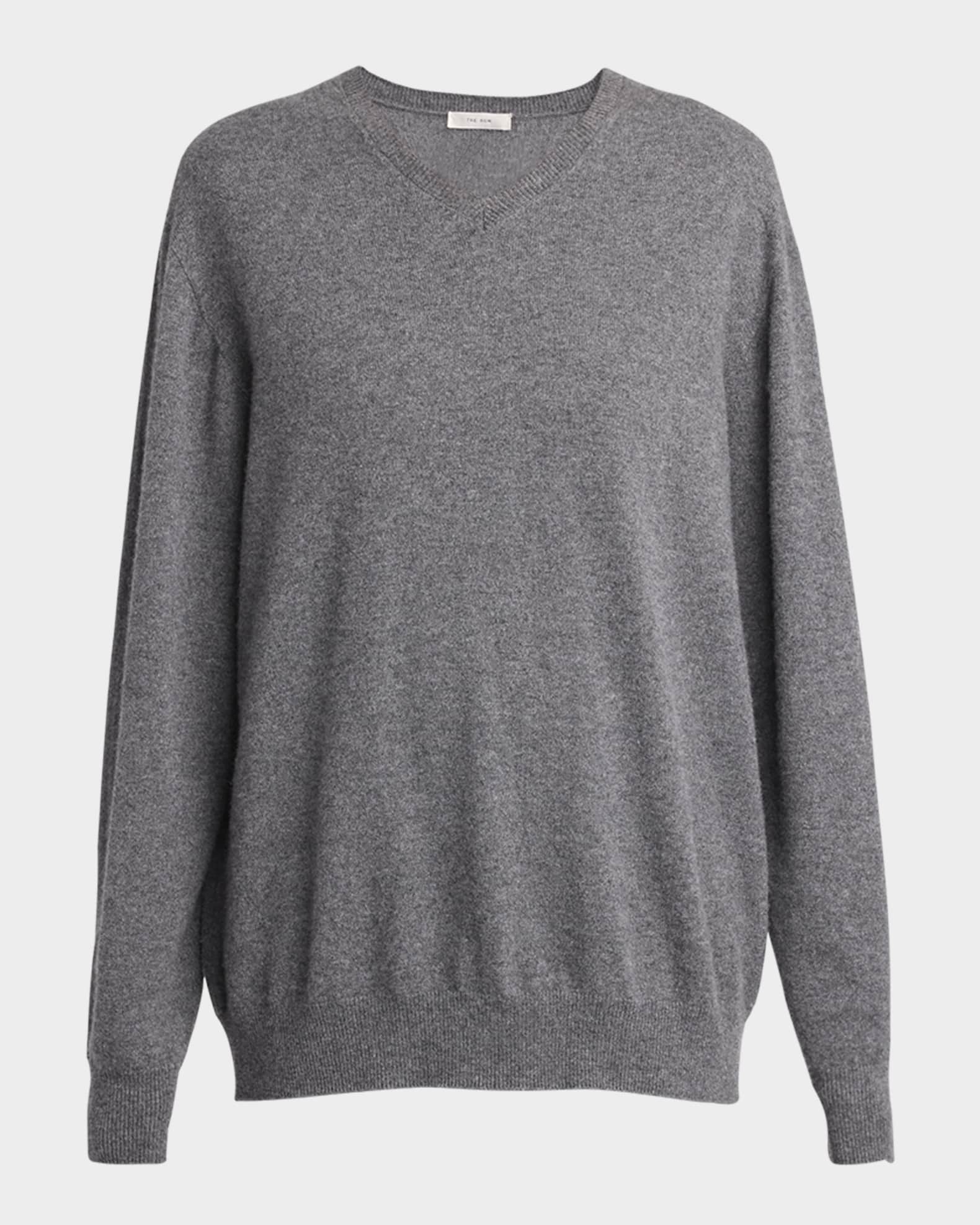 THE ROW Ligeia V-Neck Cashmere Sweater | Neiman Marcus