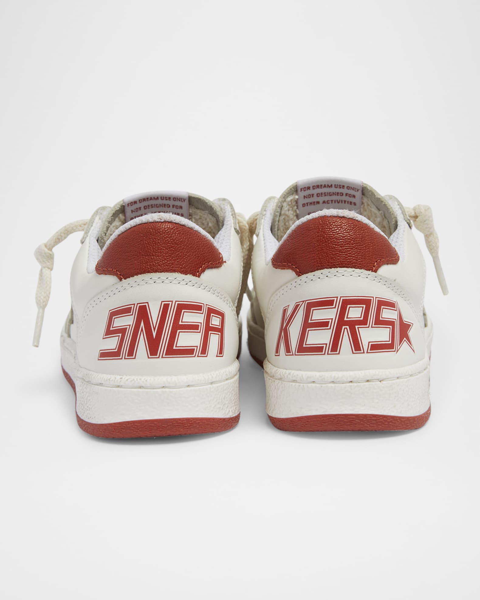 Golden Goose Kid's Ball Star Lace-Up Leather Sneakers, Baby/Toddler ...