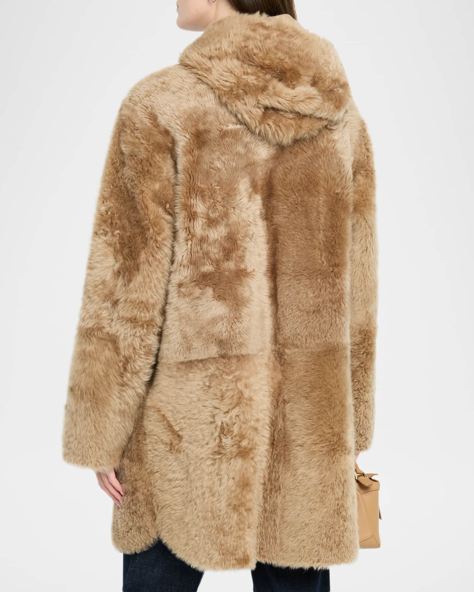 UTZON Joli Reversible Hooded Teddy Jacket | Neiman Marcus