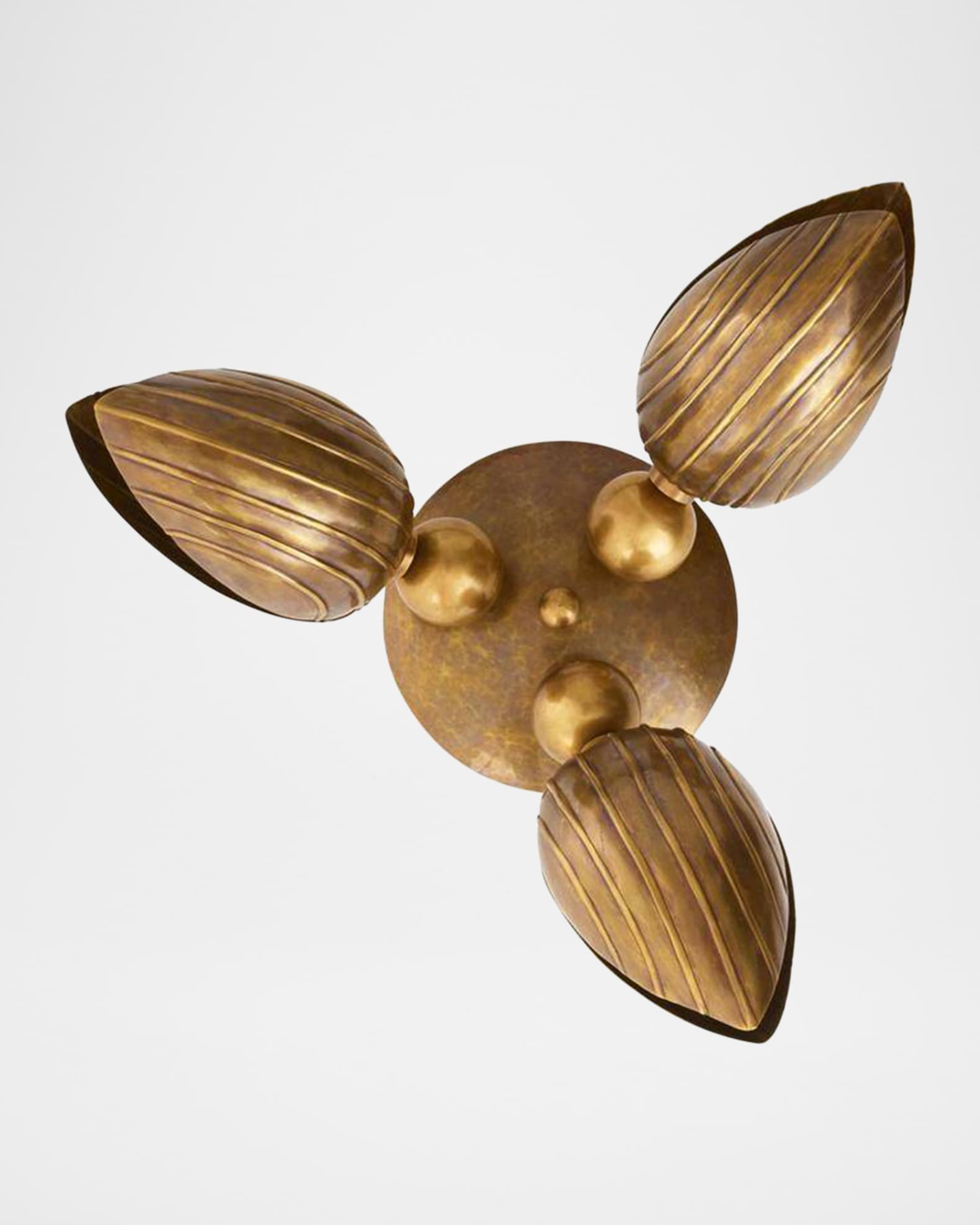 Arteriors Inessa 24" 3-Light Flush Mount | Neiman Marcus