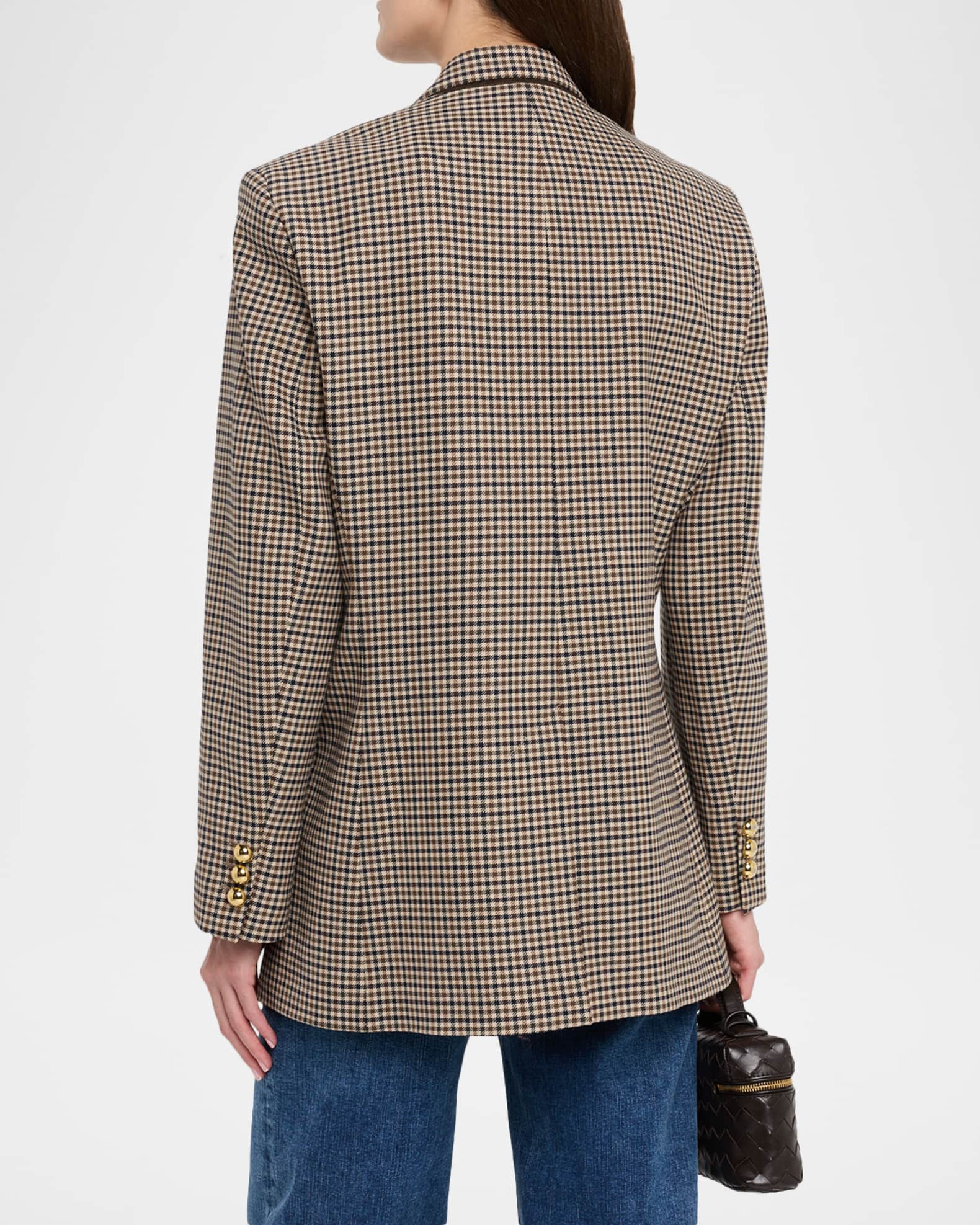FRAME The Houndstooth Blazer | Neiman Marcus