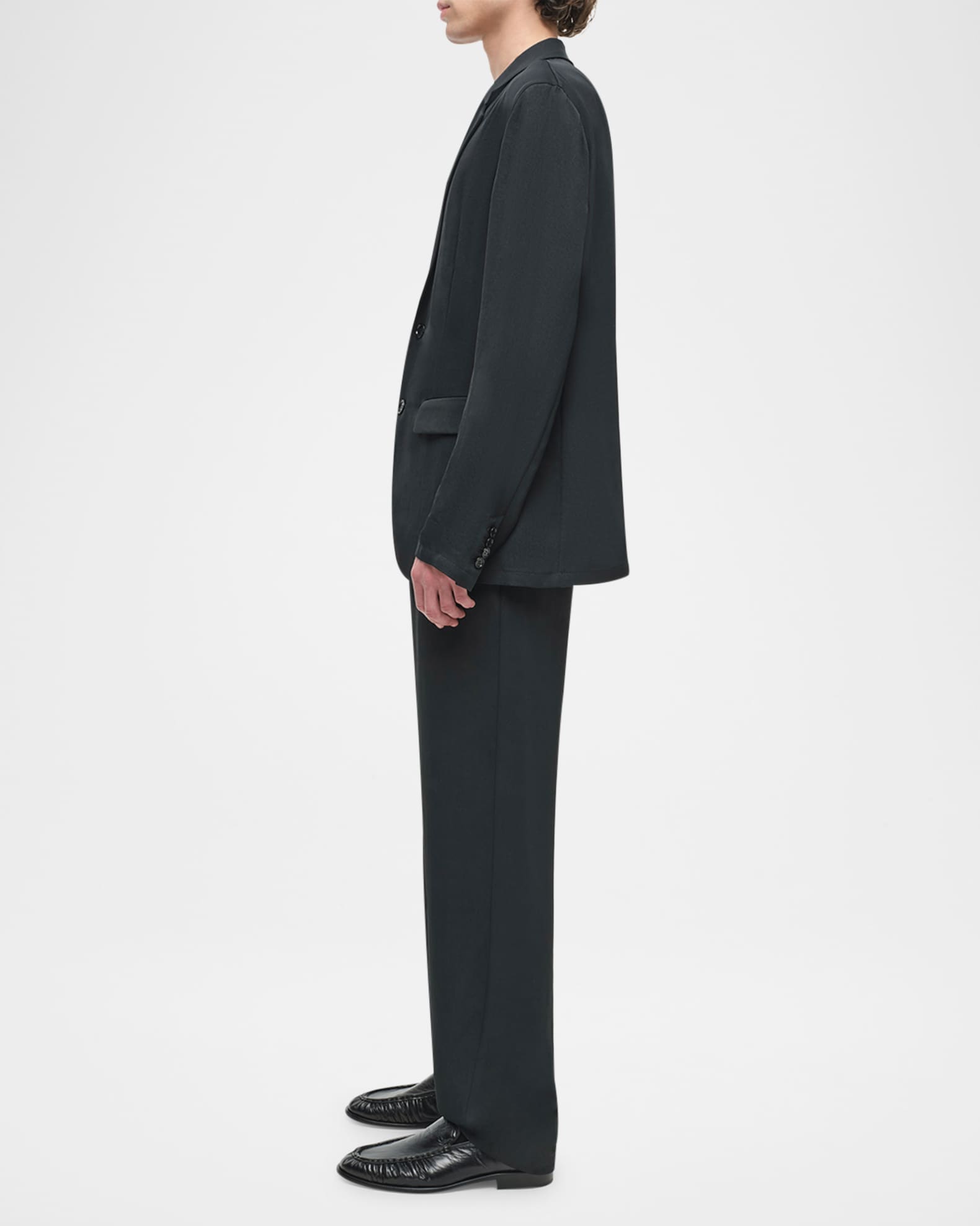 SIMKHAI Men's Soft Relaxed-Fit Blazer | Neiman Marcus