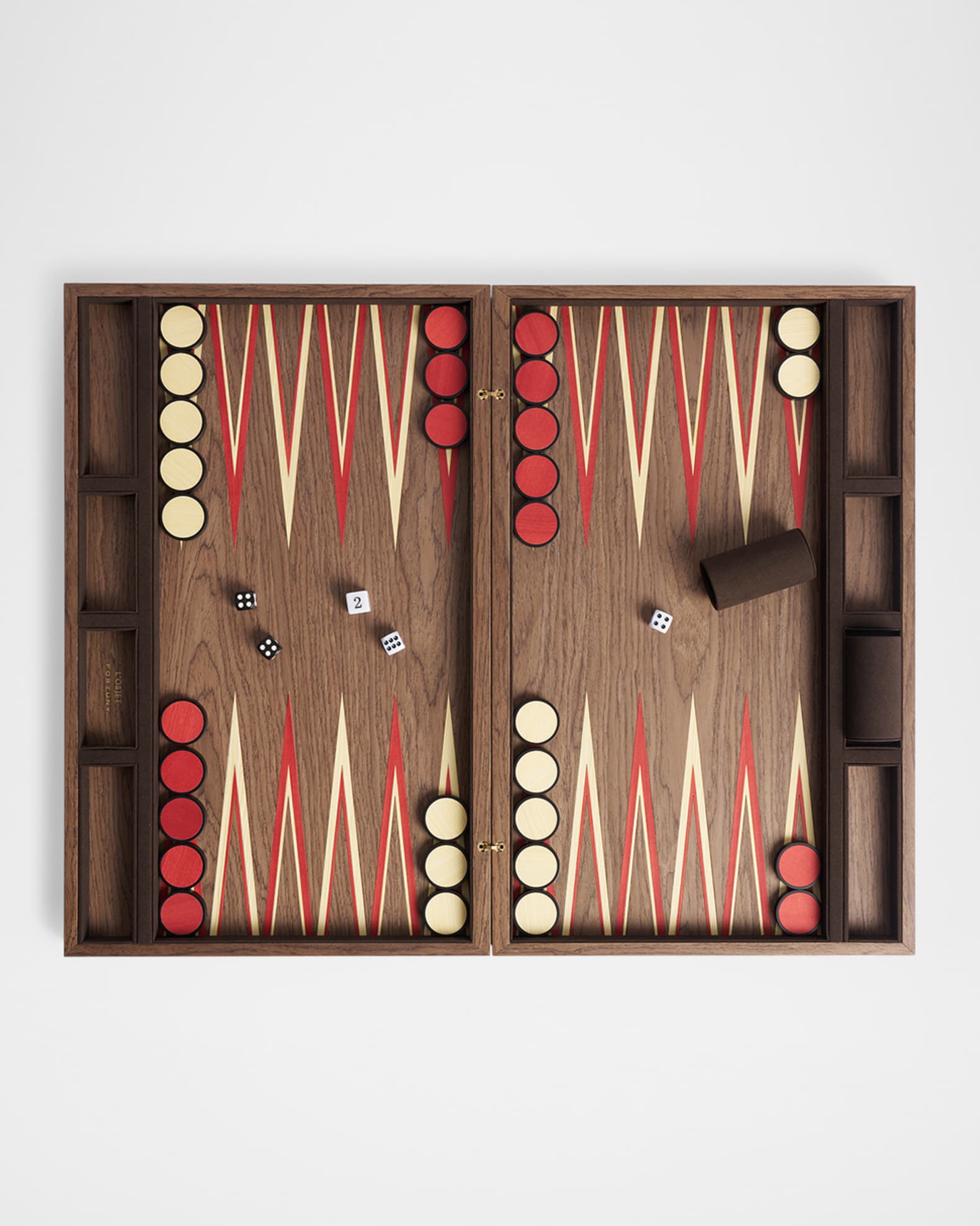 L'Objet Fortuny Backgammon Set | Neiman Marcus