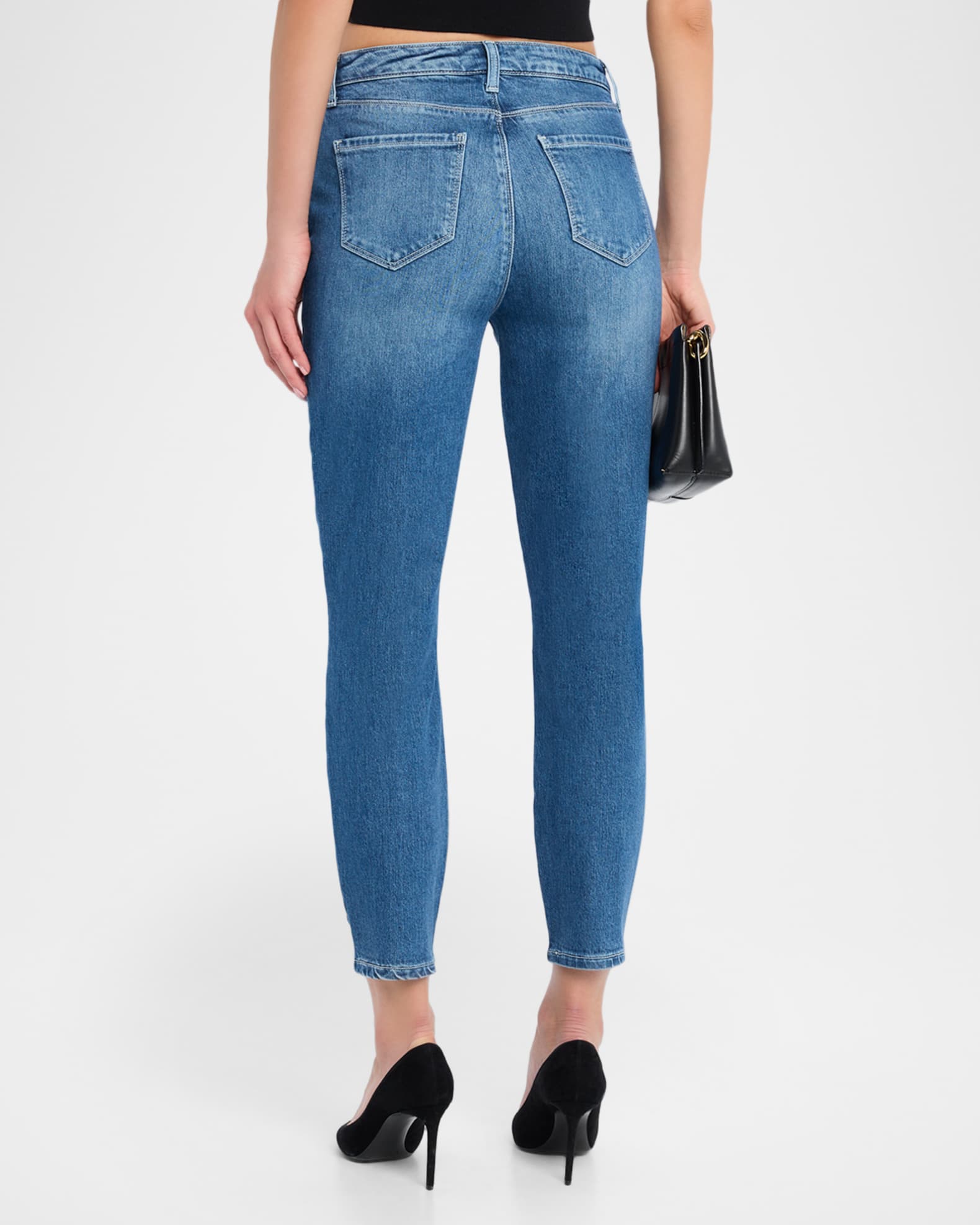 L'Agence Margot High-Rise Skinny Jeans | Neiman Marcus
