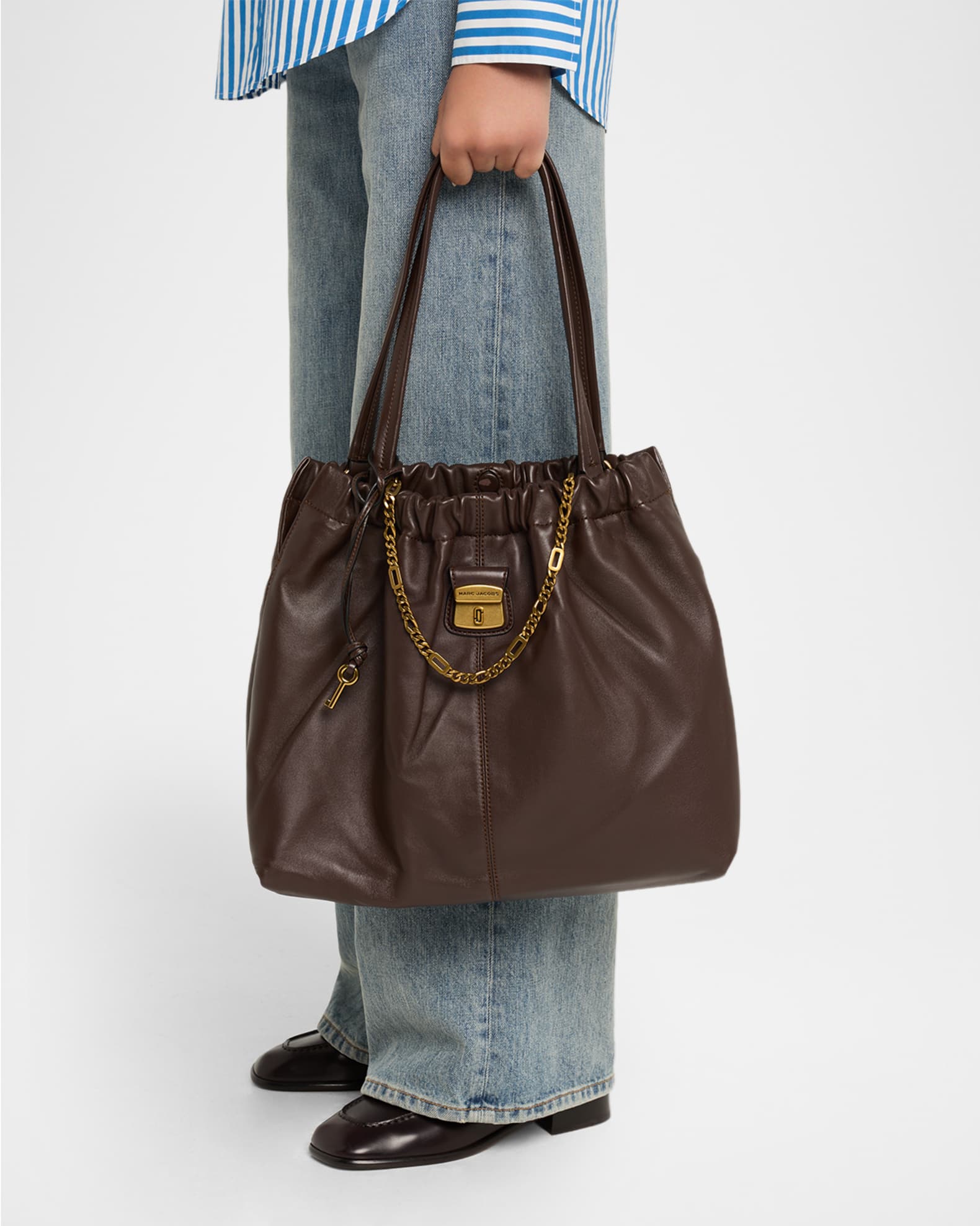 Marc Jacobs The Christina Leather Tote Bag | Neiman Marcus