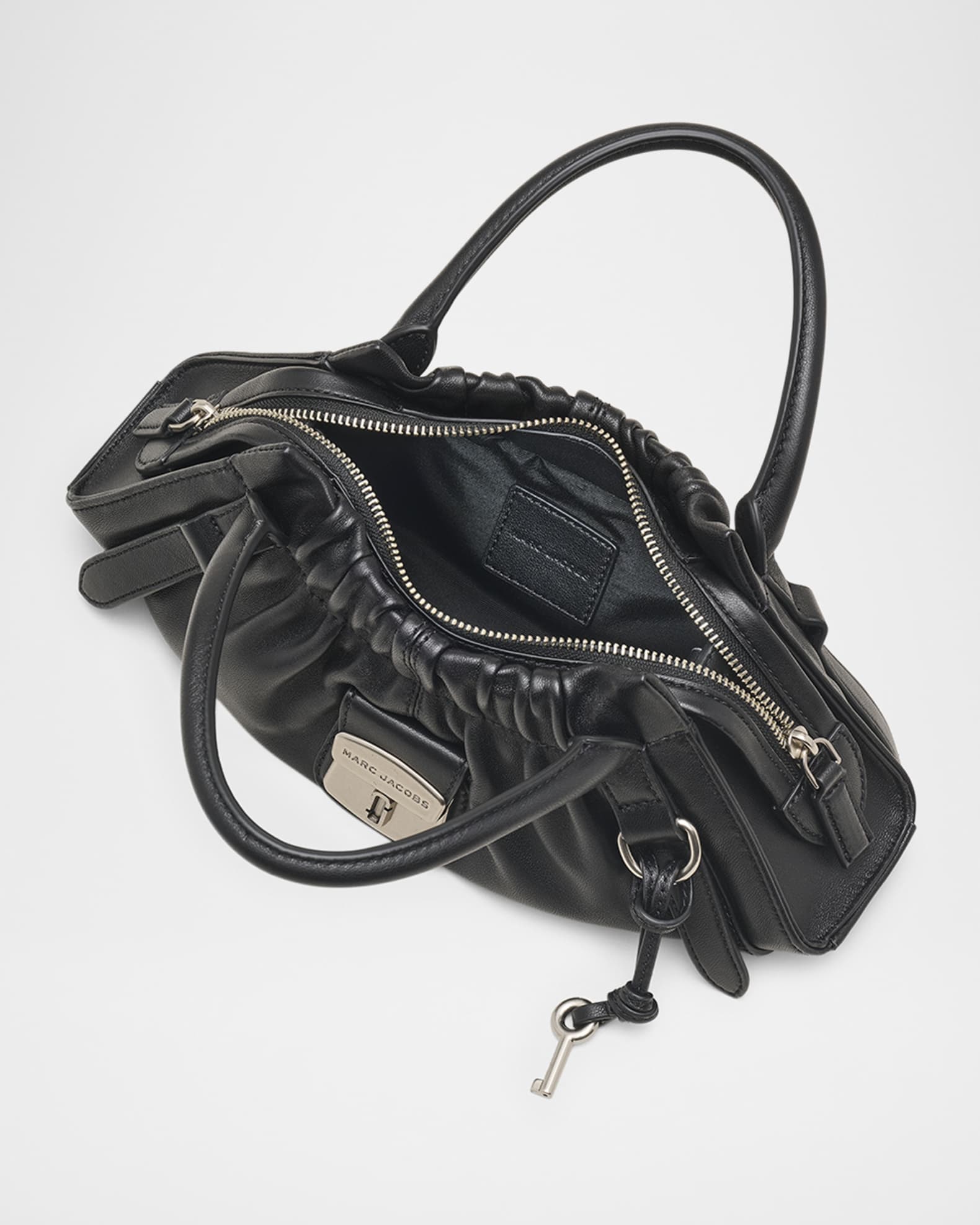 Marc Jacobs Christina Small Leather Satchel Bag | Neiman Marcus