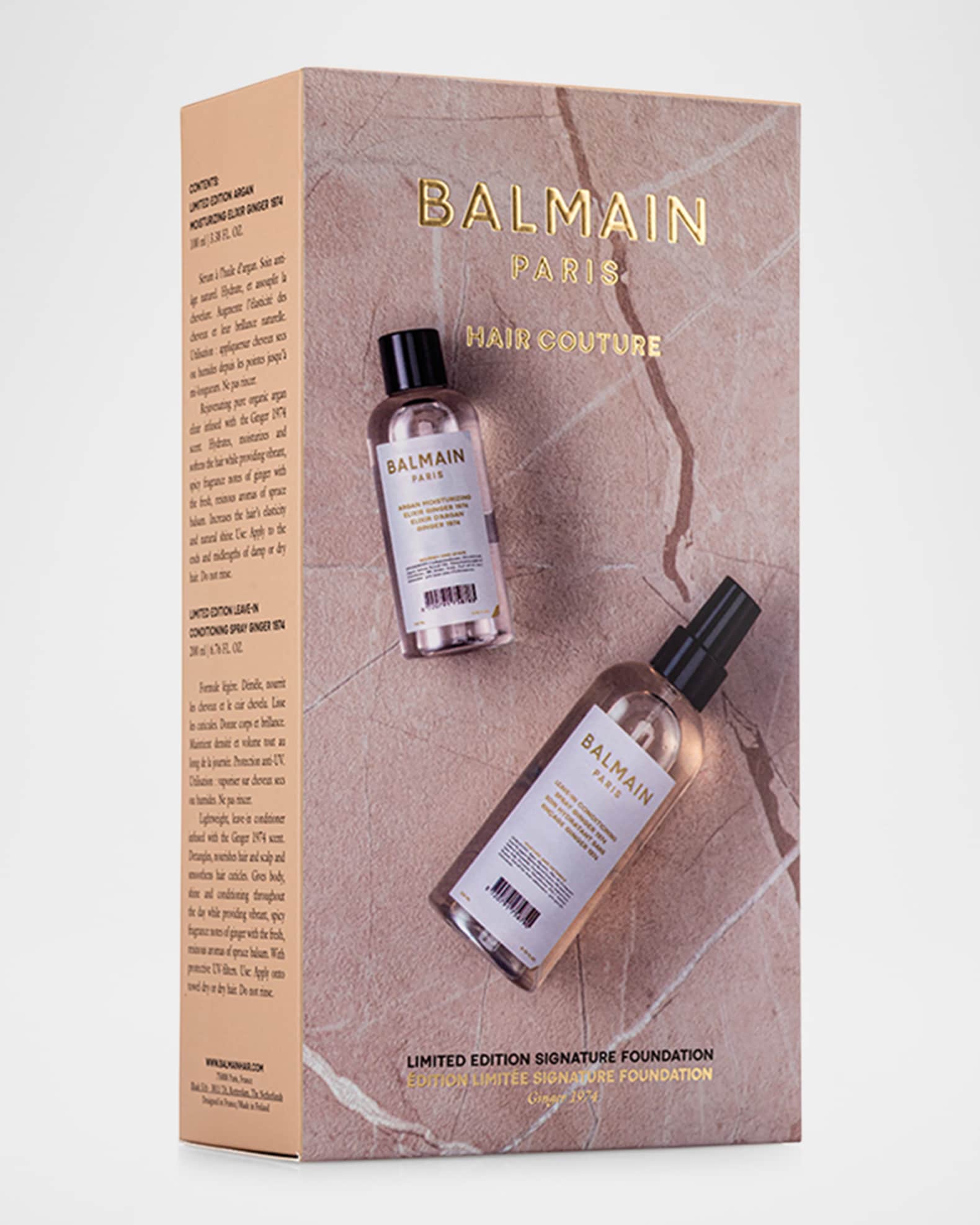 Balmain Hair Limited Edition Signature Foundation Hair Set, Ginger ...