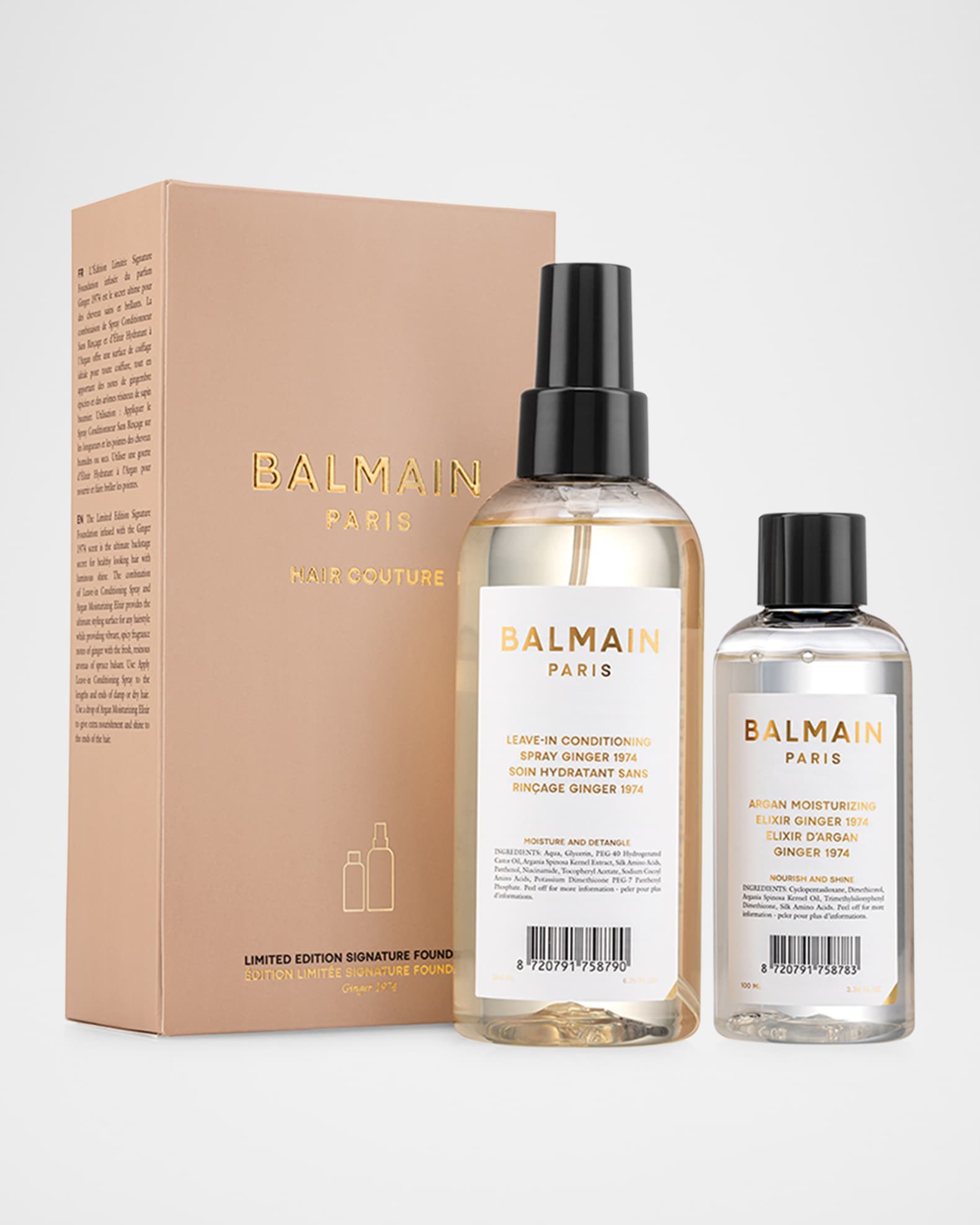 Balmain Hair Limited Edition Signature Foundation Hair Set, Ginger ...