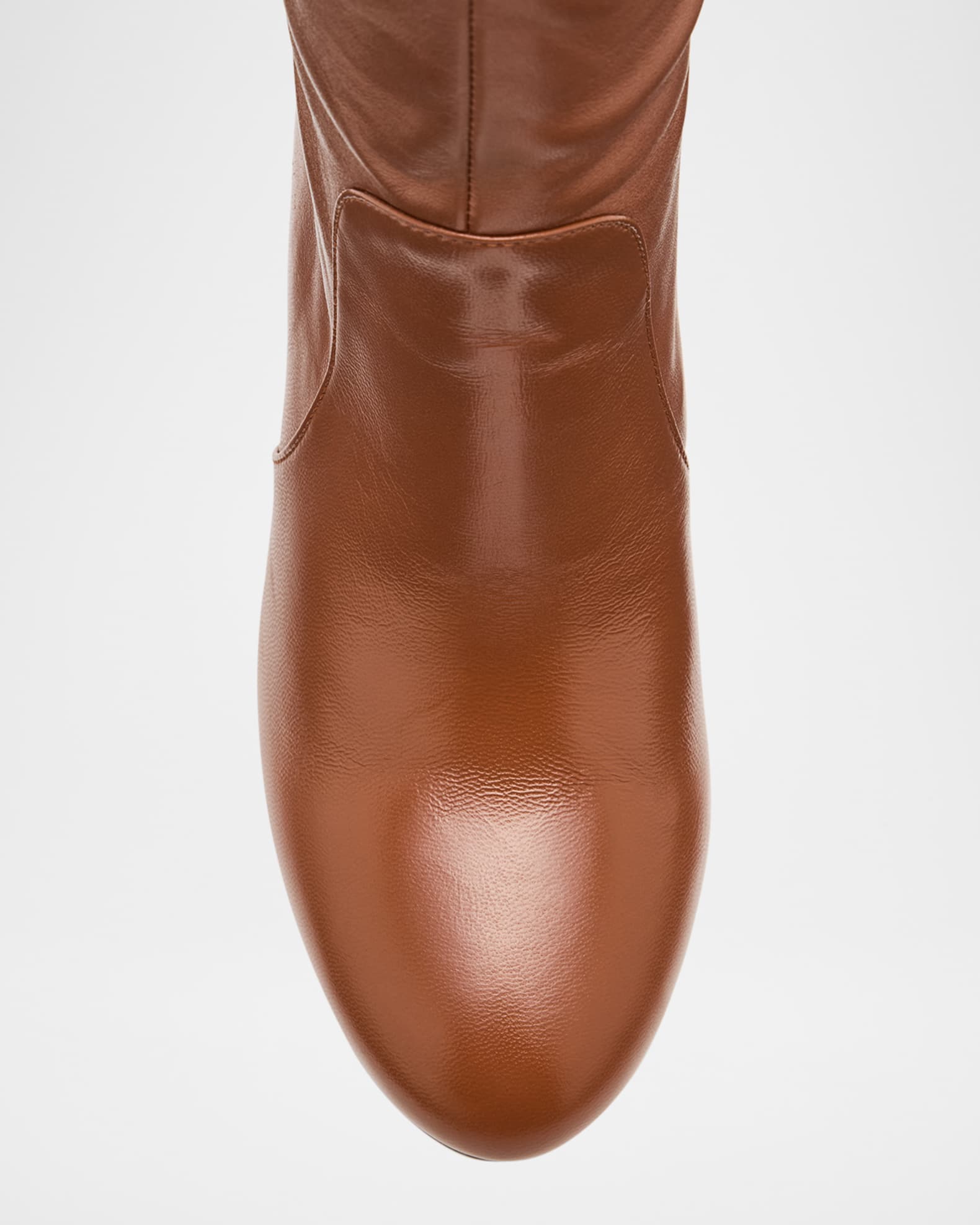Stuart Weitzman Babette Tubo Leather Knee-High Boots | Neiman Marcus