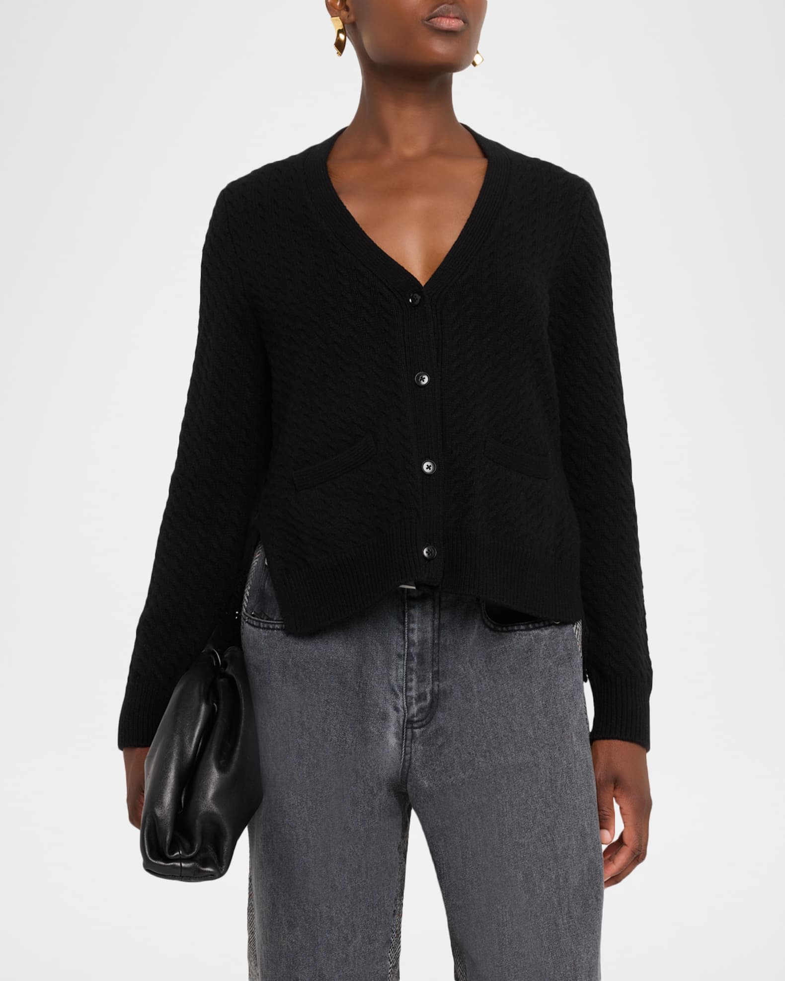 Sea Shanna Lace-Panel Cardigan | Neiman Marcus