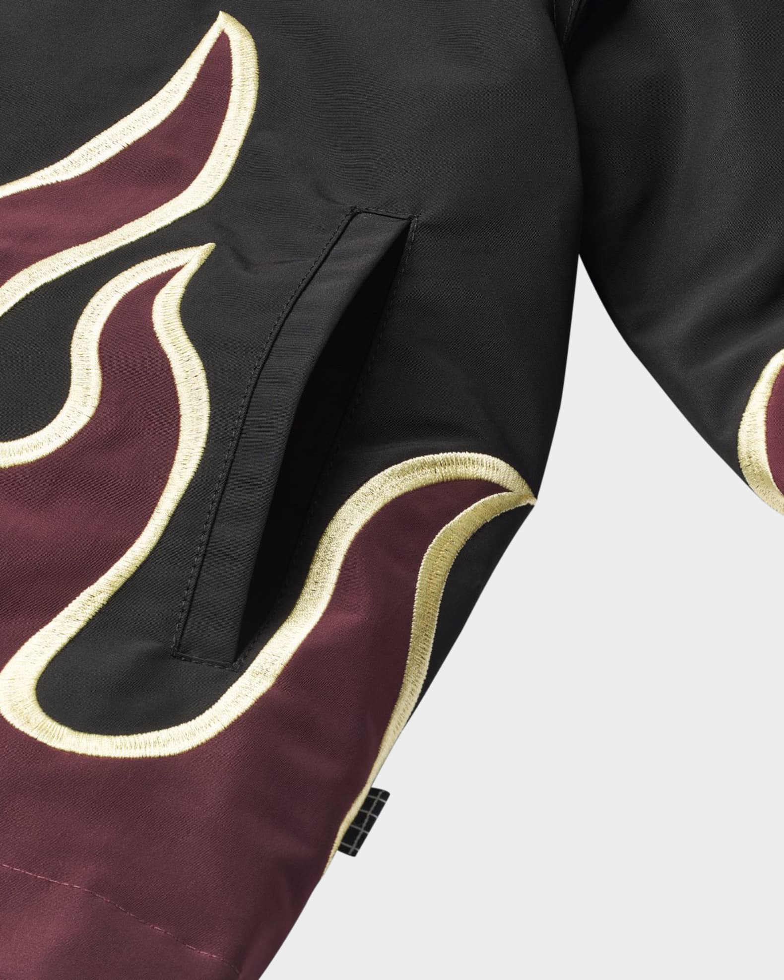 Molo Boy's Hotson Fire-Print Shirt Jacket, Size 8-12 | Neiman Marcus