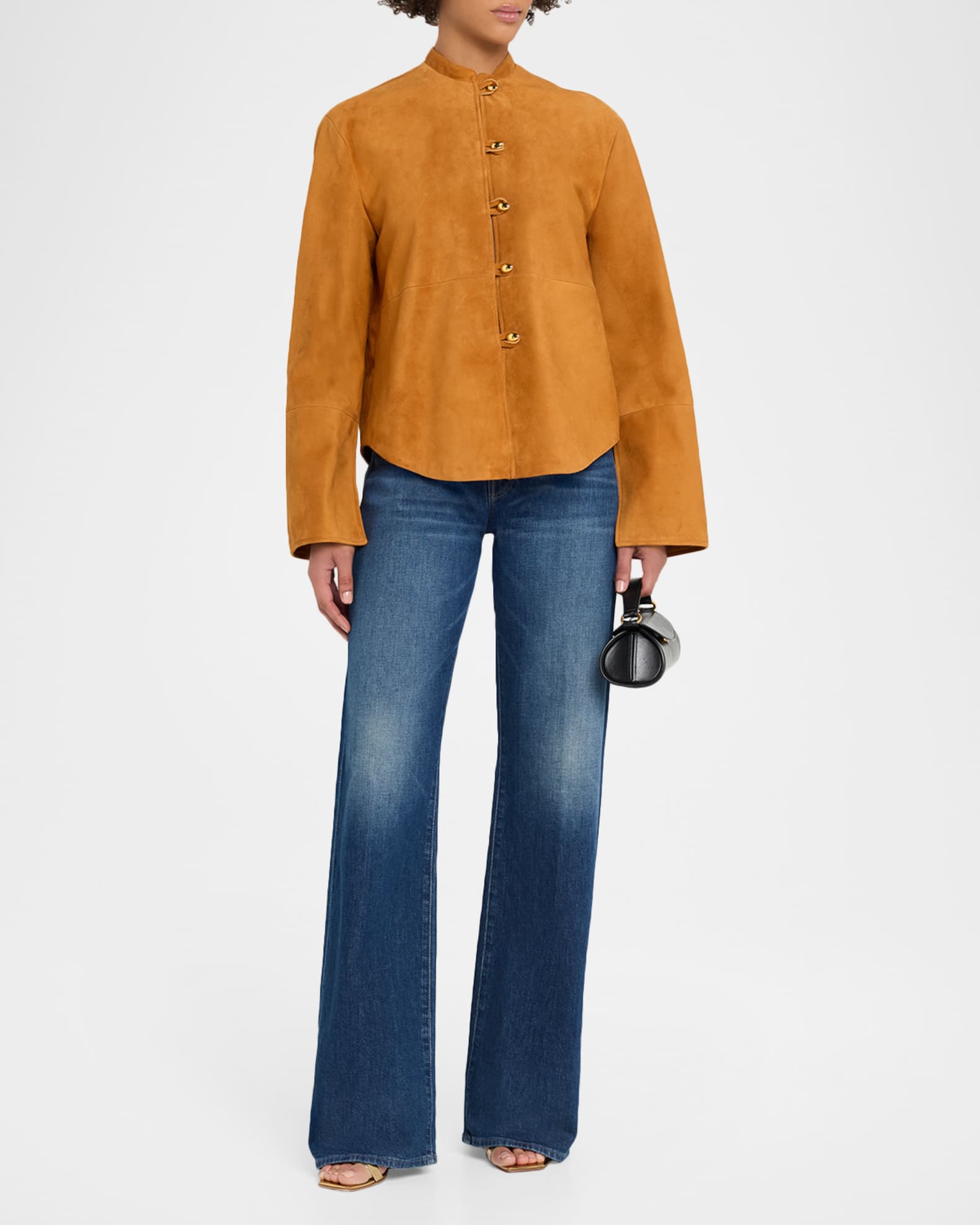 Adam Lippes Rhys Jacket In Suede | Neiman Marcus