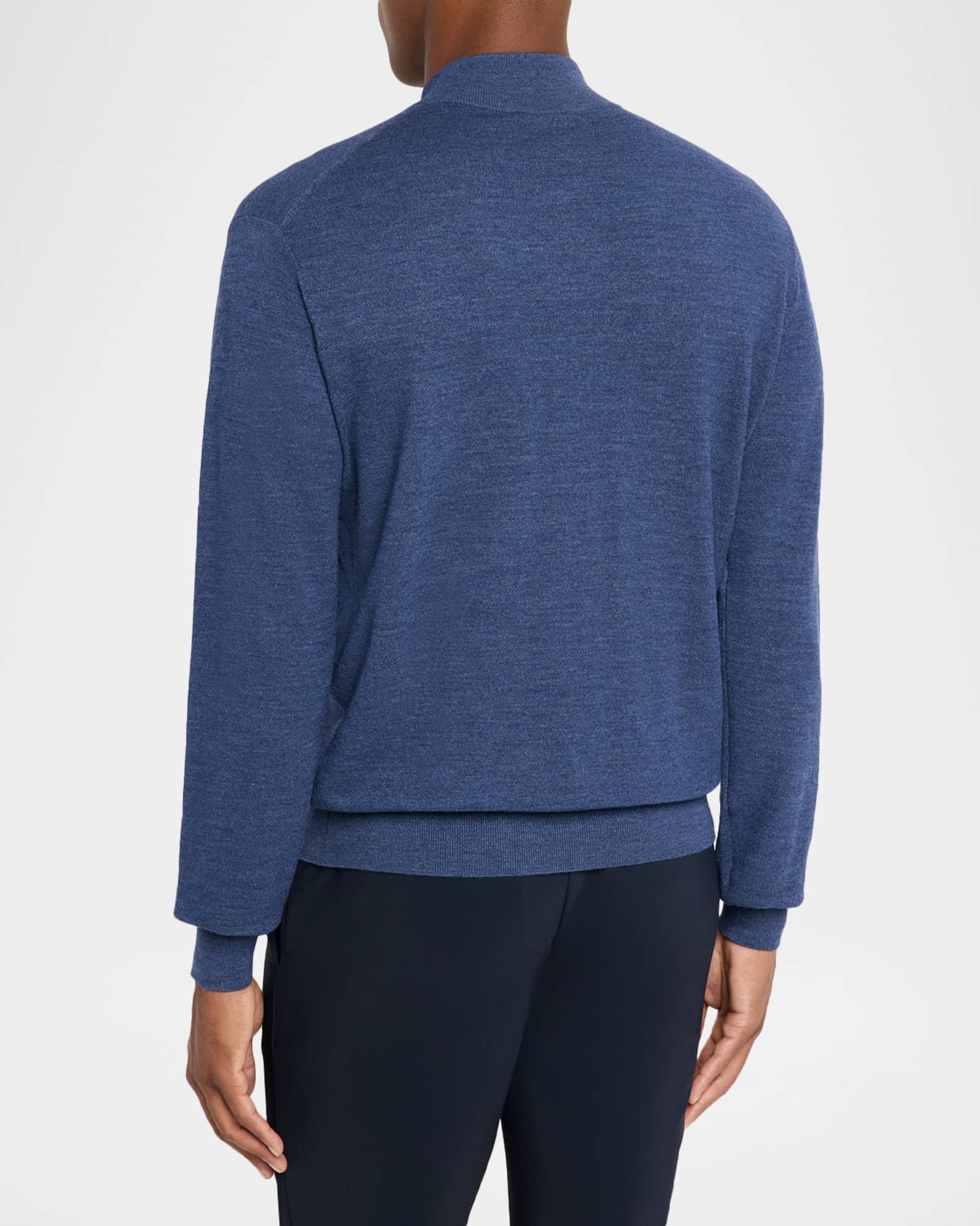 Peter Millar Men's Excursionist Flex Full-Zip Sweater | Neiman Marcus