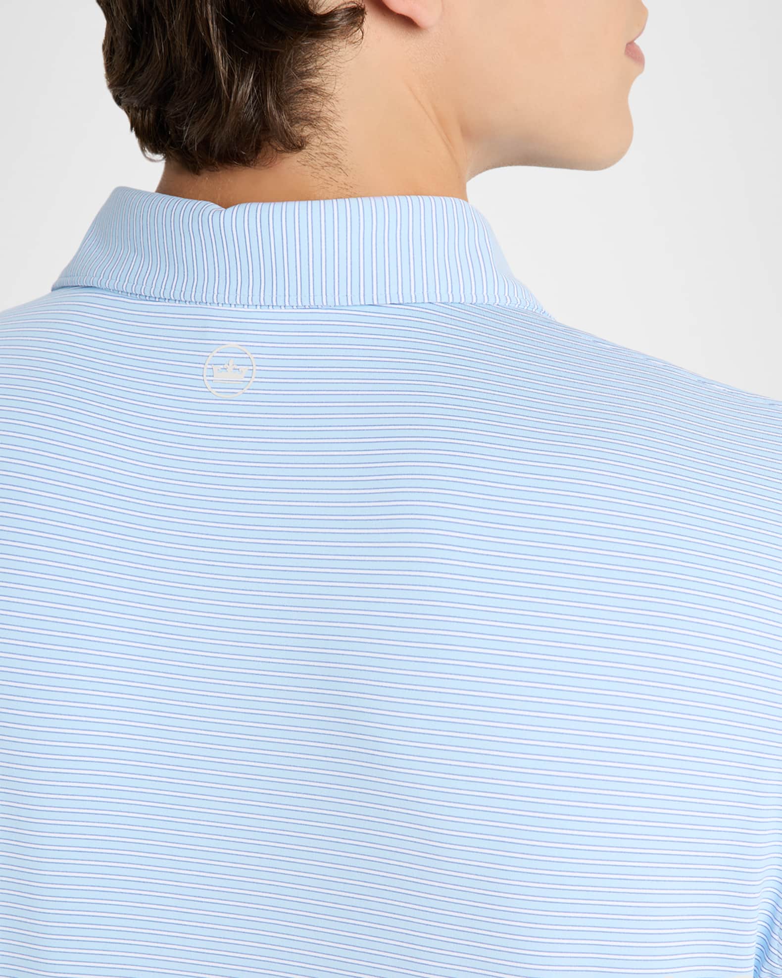 Peter Millar Men's Ambrose Performance Jersey Polo | Neiman Marcus