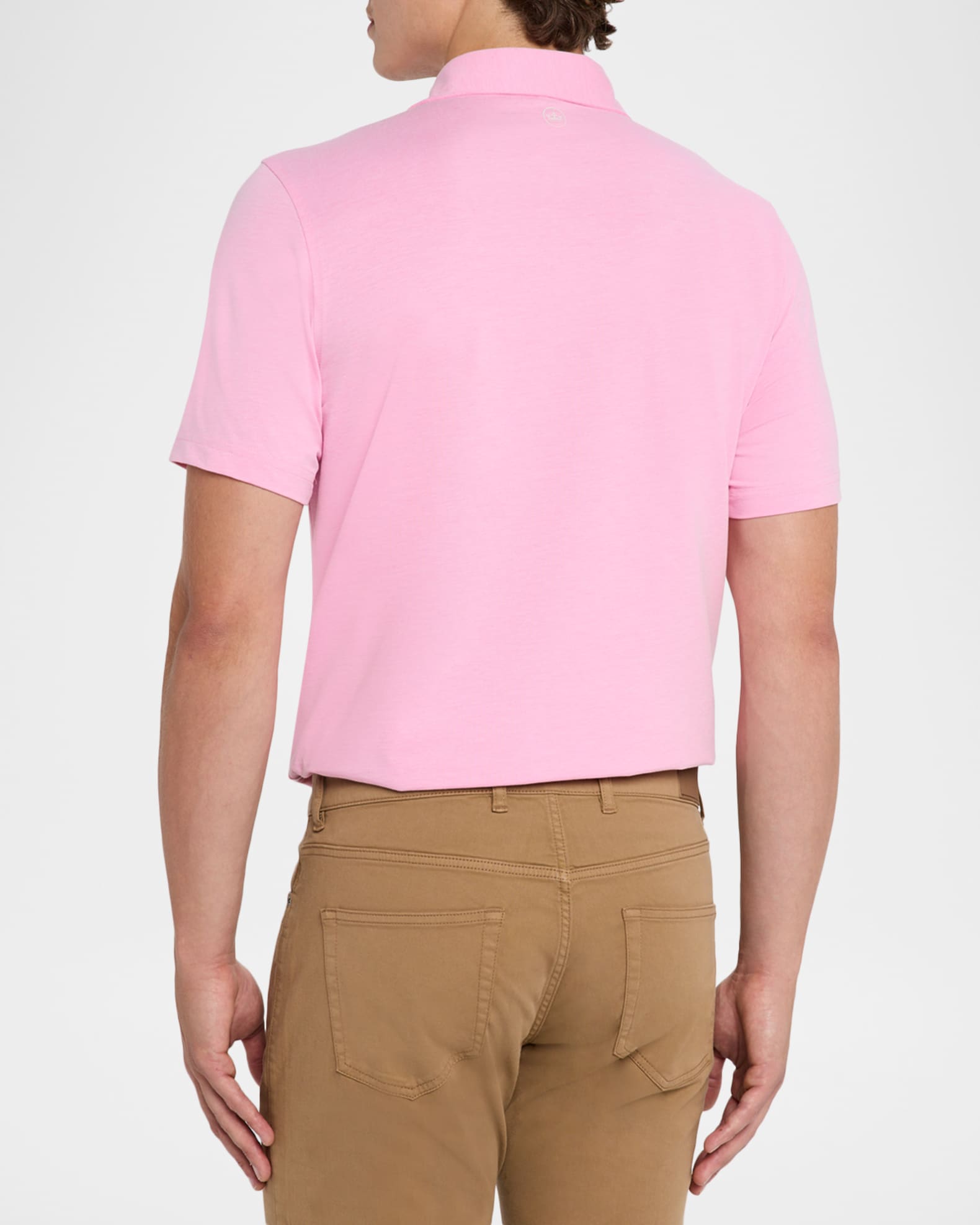 Peter Millar Men's Albatross Cotton Piqué Polo | Neiman Marcus