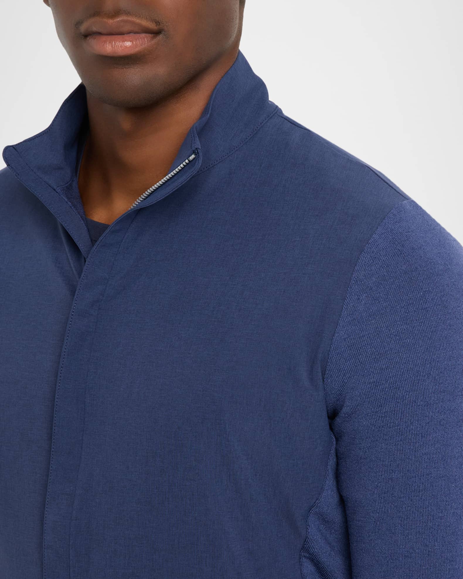 Peter Millar Men's Solstice Performance Hybrid Full-Zip Cardigan ...