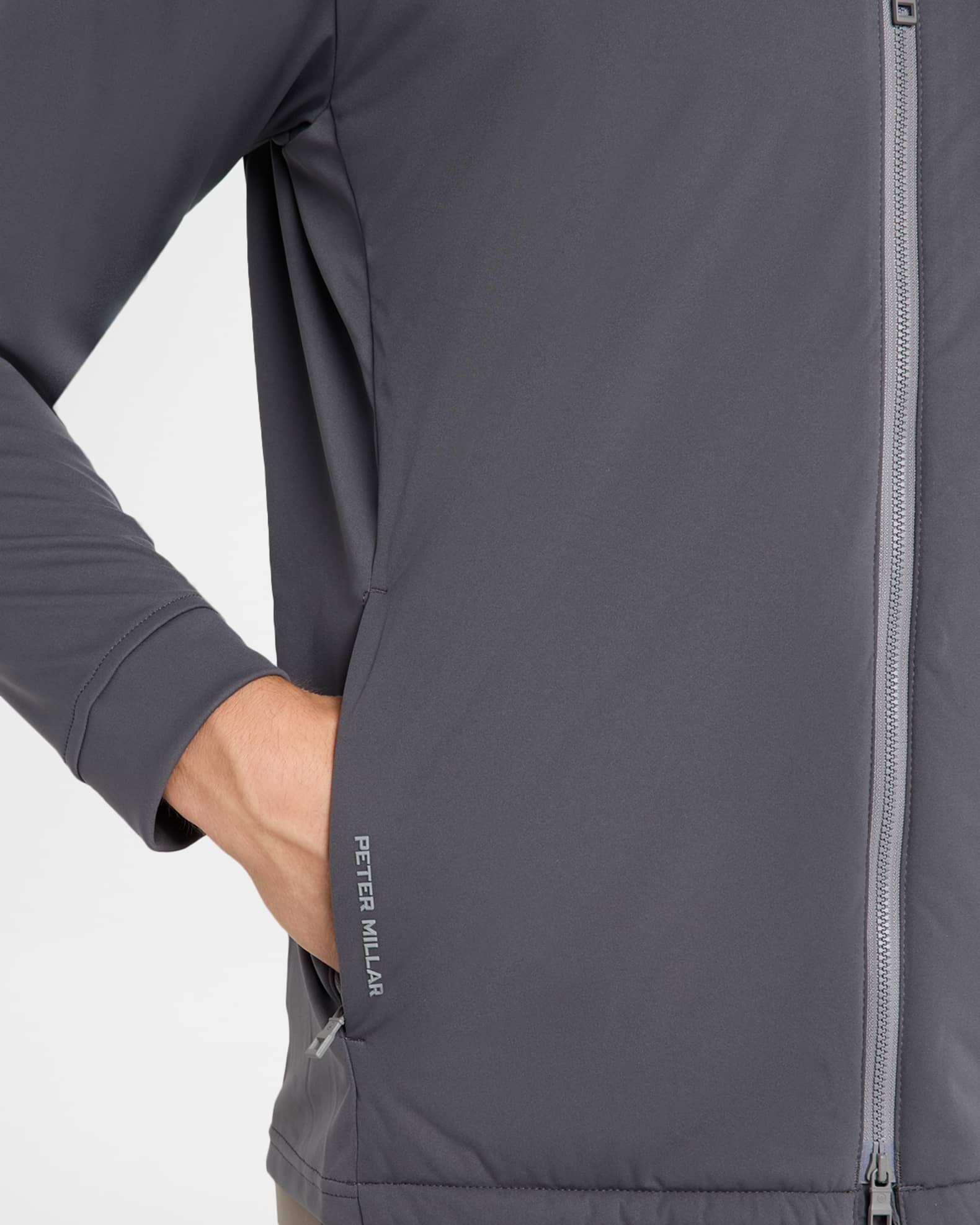 Peter Millar Men's Merge Water-Resistant Hybrid Jacket | Neiman Marcus