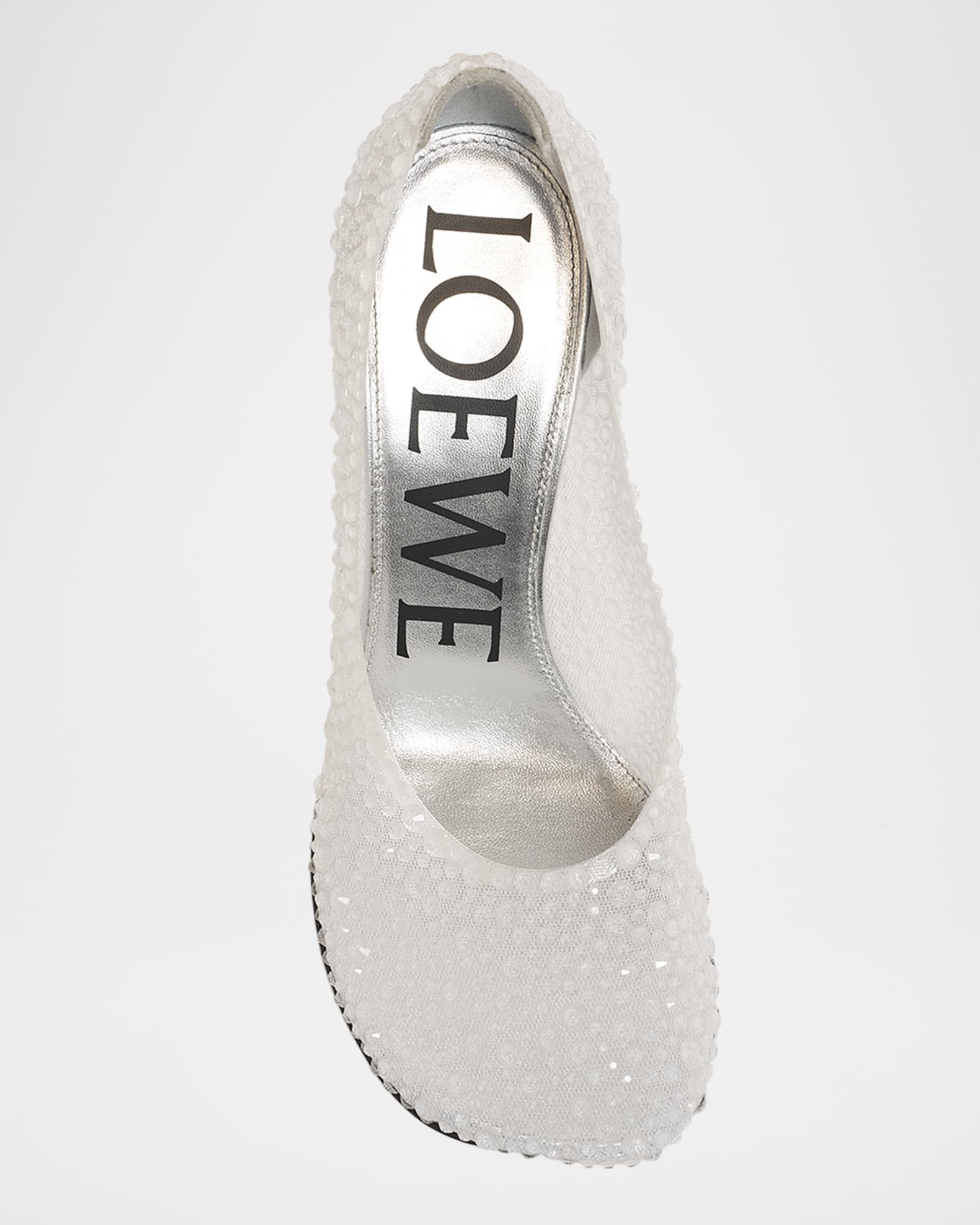 Loewe Toy Strass Mesh Pumps | Neiman Marcus