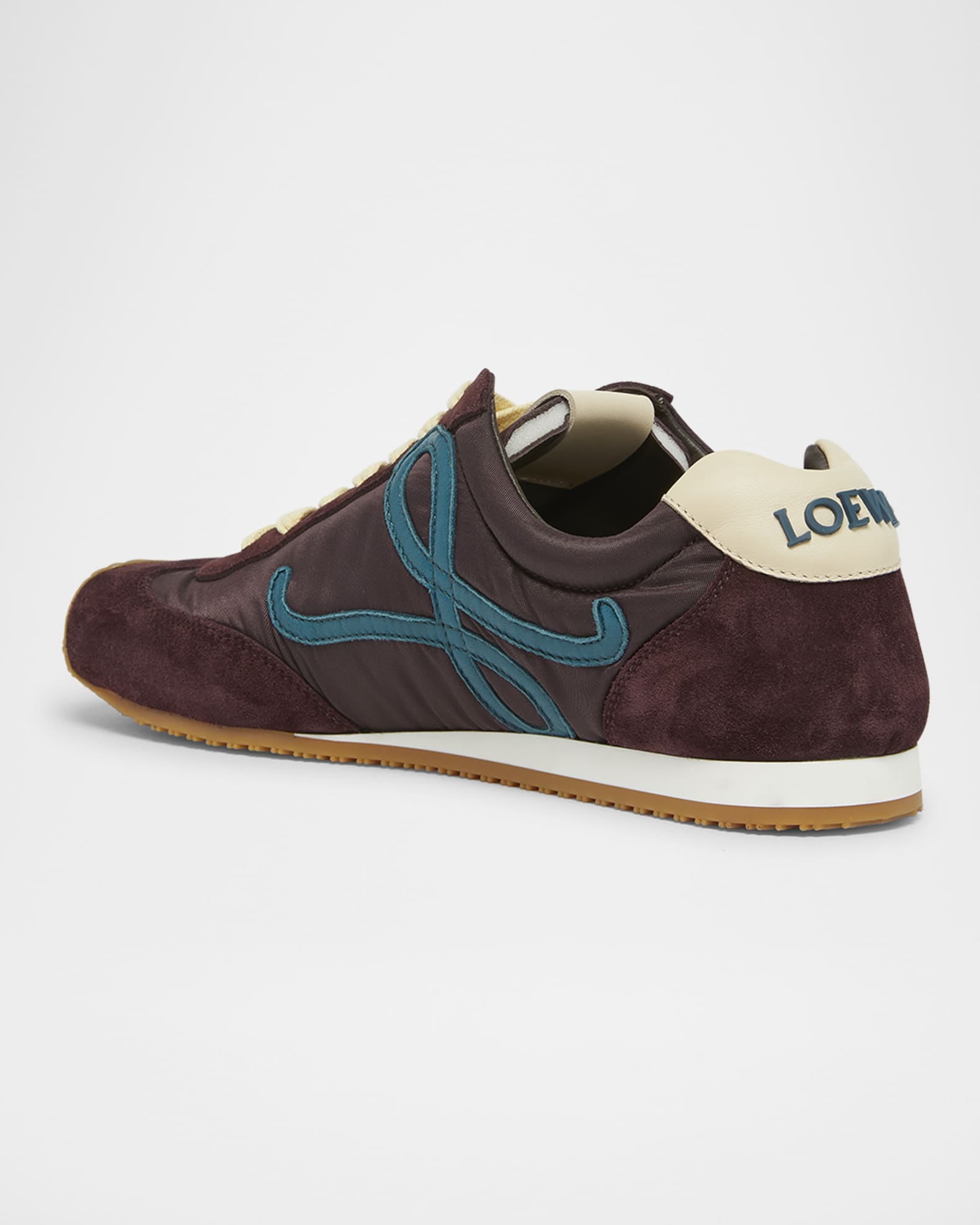 Loewe Ballet Runner 2.0 Mixed Leather Sneakers | Neiman Marcus