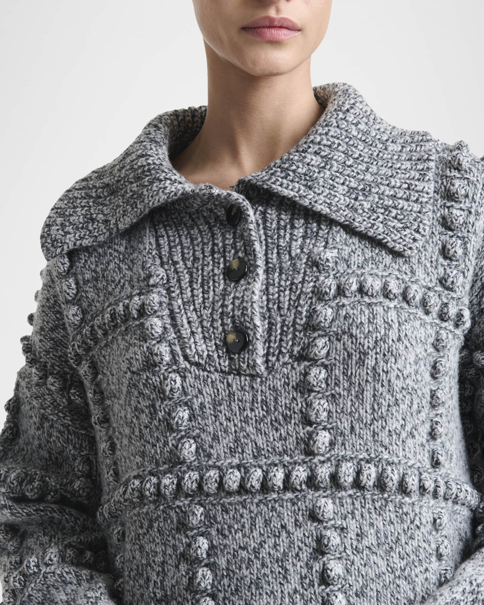 Altuzarra Mitch Henley Sweater | Neiman Marcus