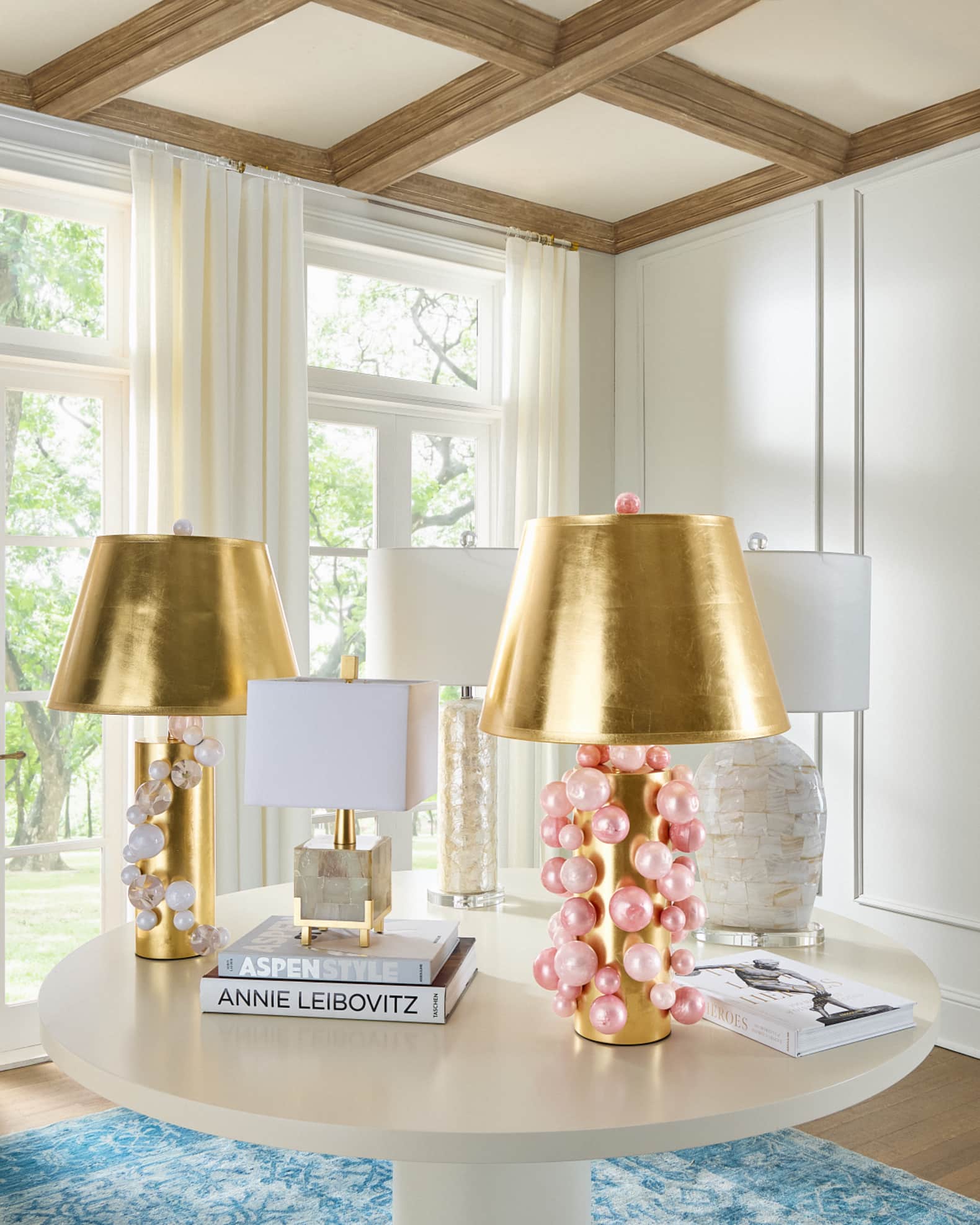 Couture Lamps Cylindre 32" Table Lamp | Neiman Marcus