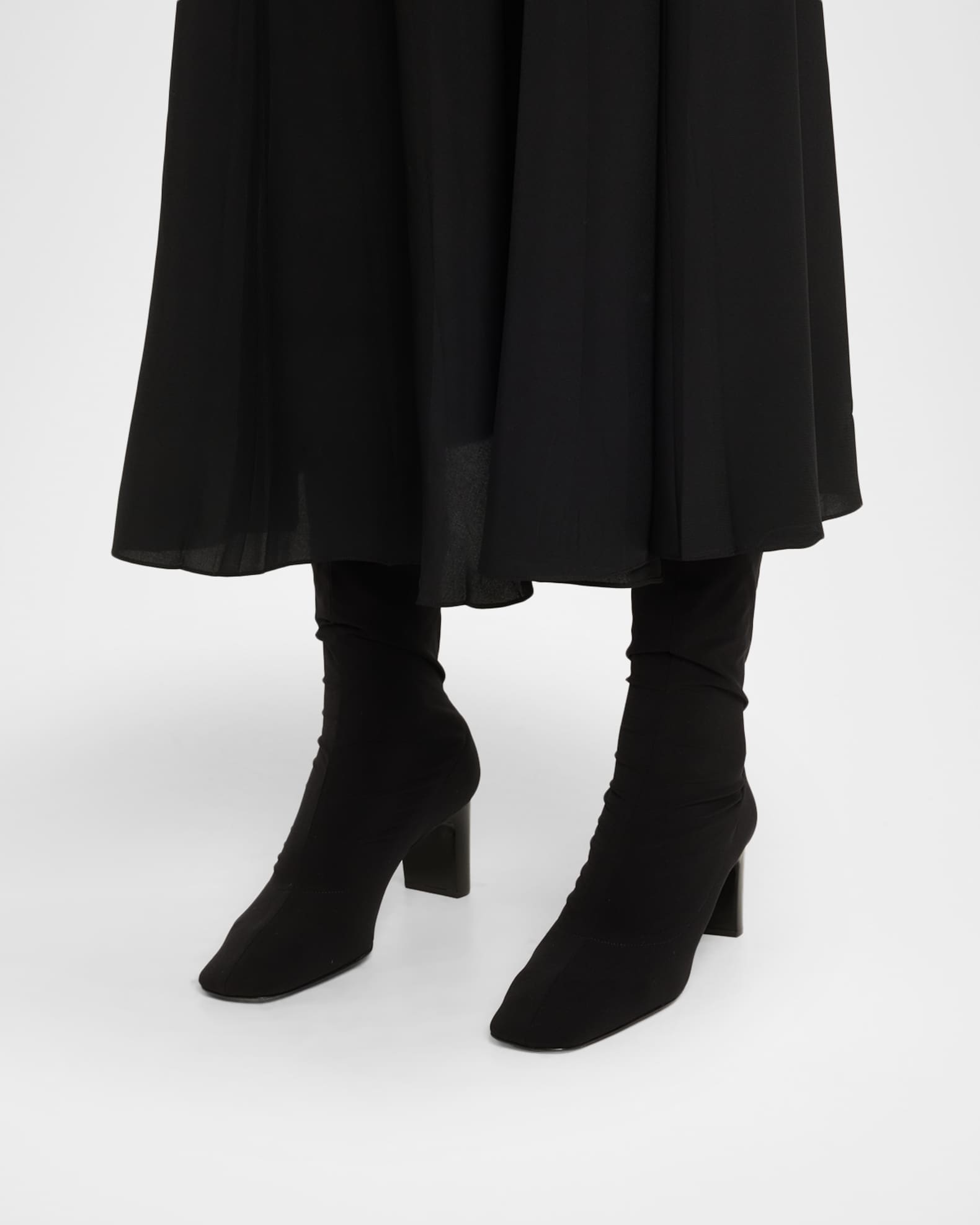 THE ROW Felice Stretch Neoprene Boots | Neiman Marcus