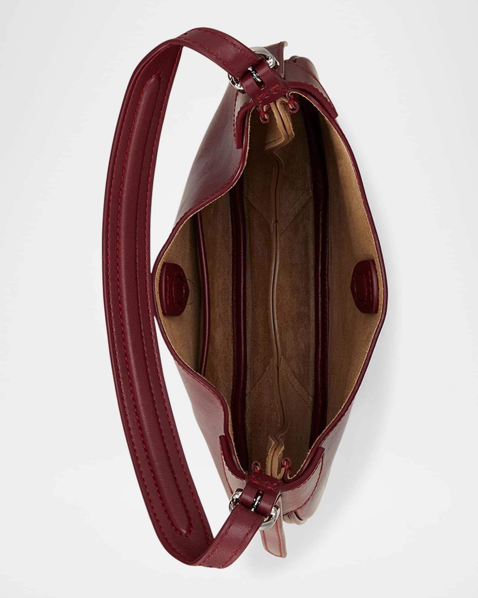 Polo Ralph Lauren Polo ID Small Sport Calf Leather Shoulder Bag ...