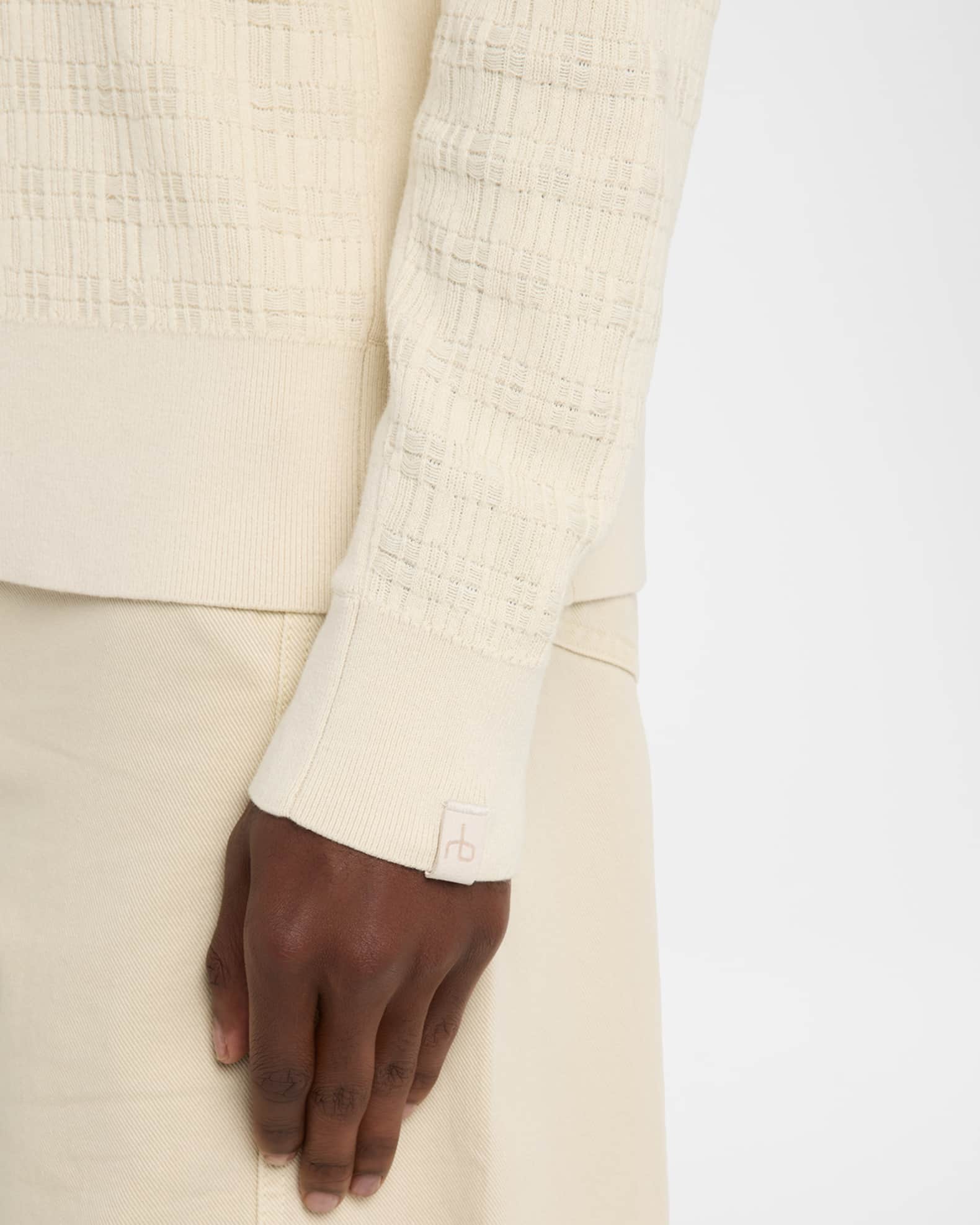 Rag & Bone Men's Harvey Plaid Johnny Collar Polo Sweater | Neiman Marcus