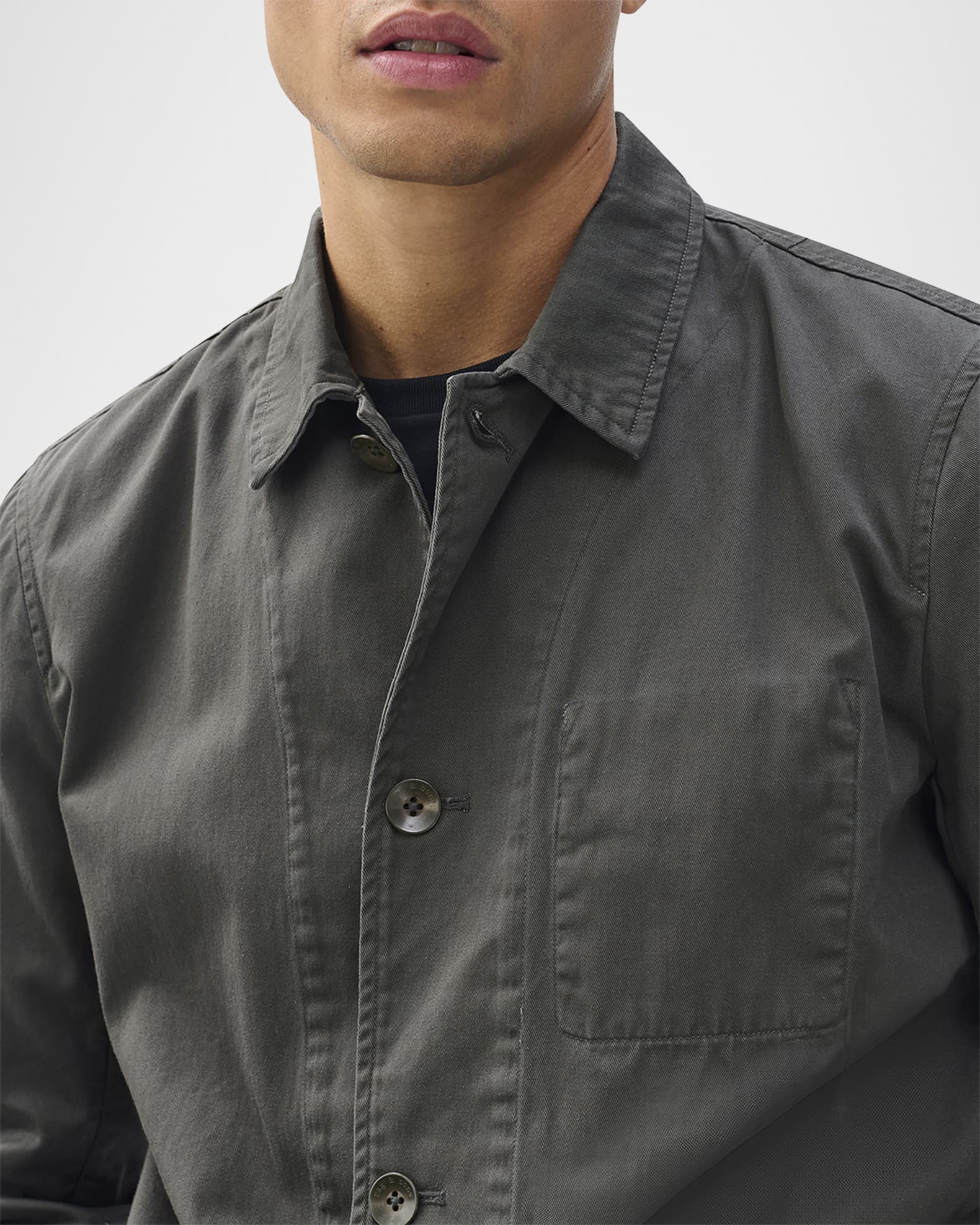 Rag & Bone Men's Evan Twill Chore Jacket | Neiman Marcus