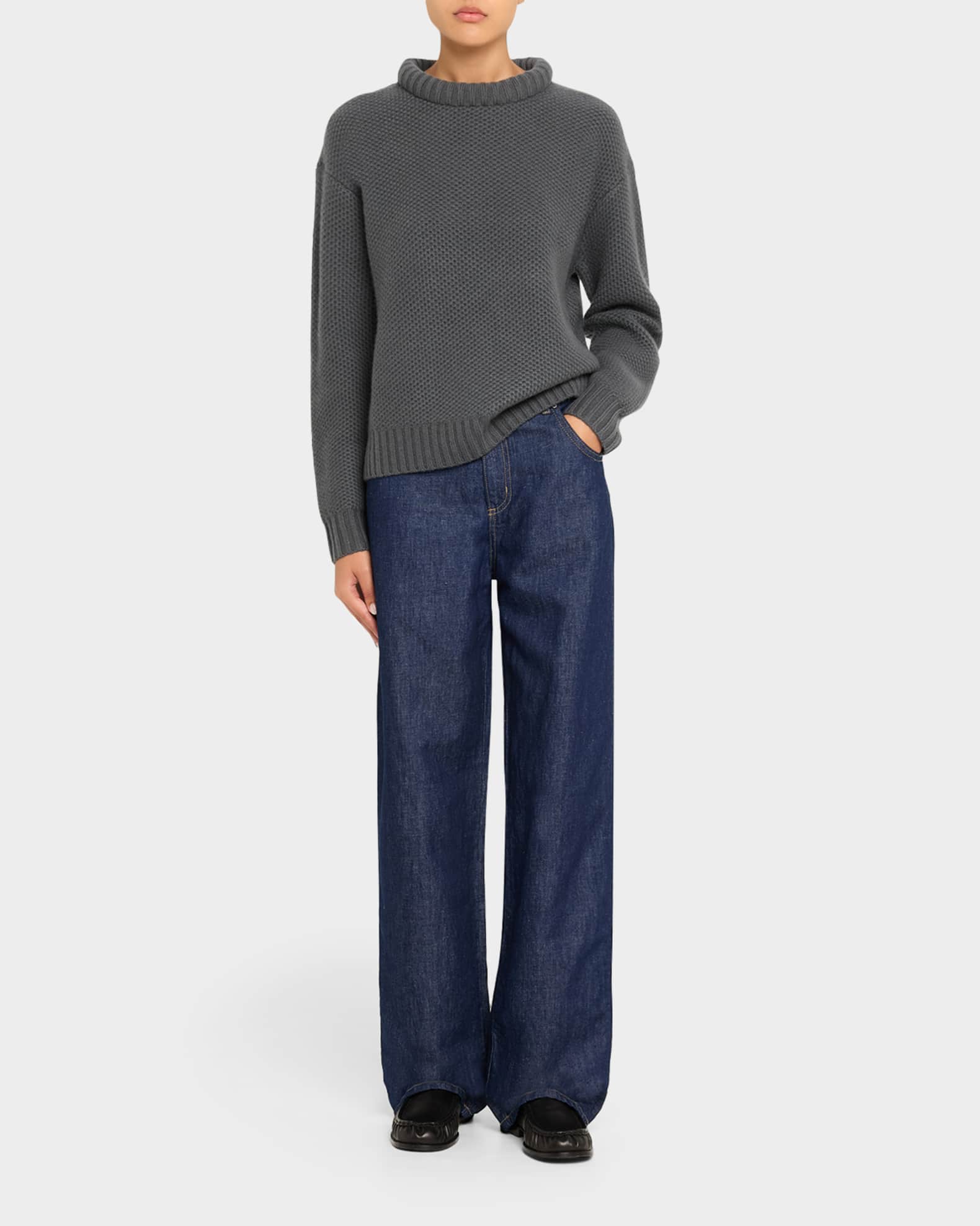 TWP Easy Boy Wide-Leg Jeans | Neiman Marcus