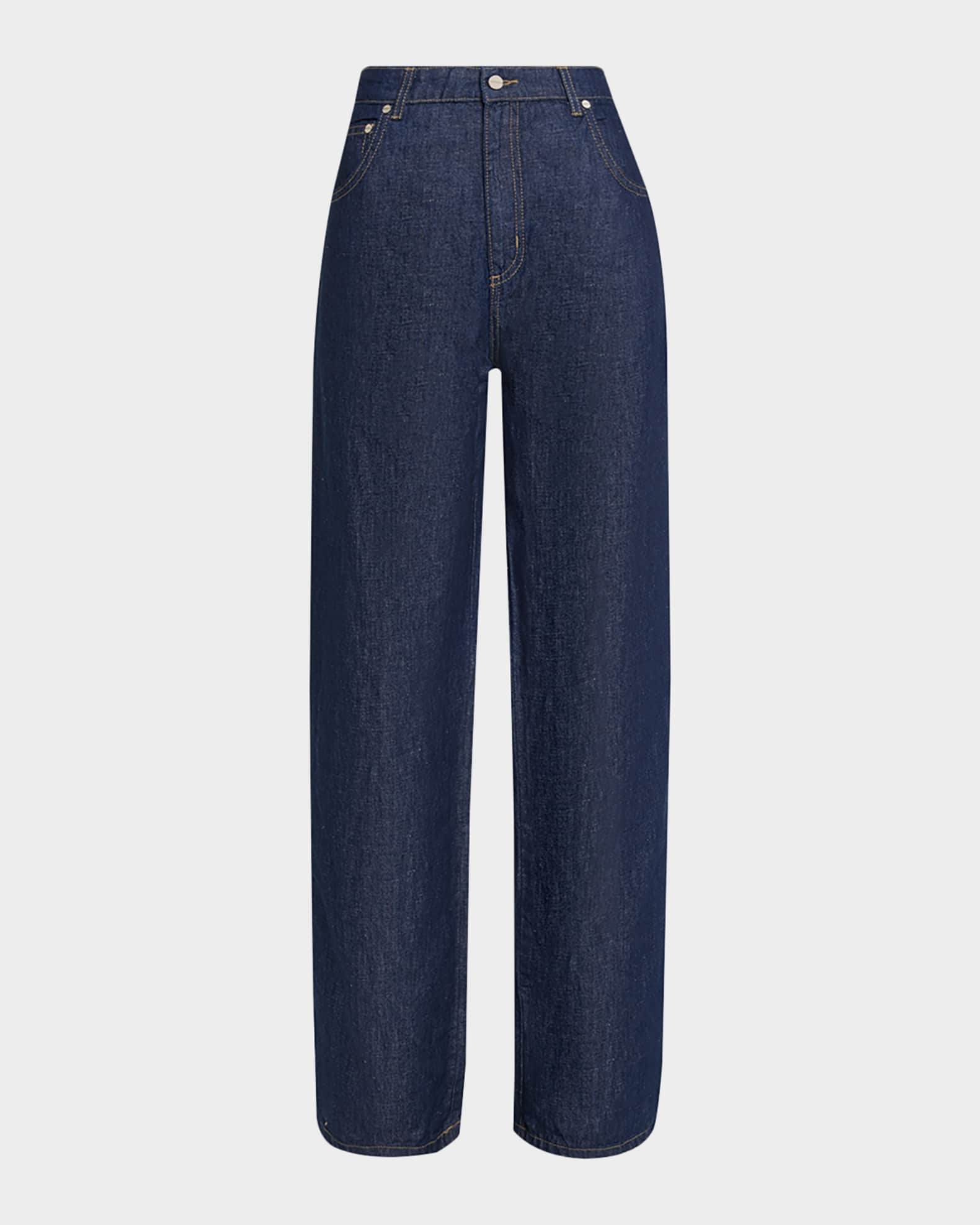 TWP Easy Boy Wide-Leg Jeans | Neiman Marcus