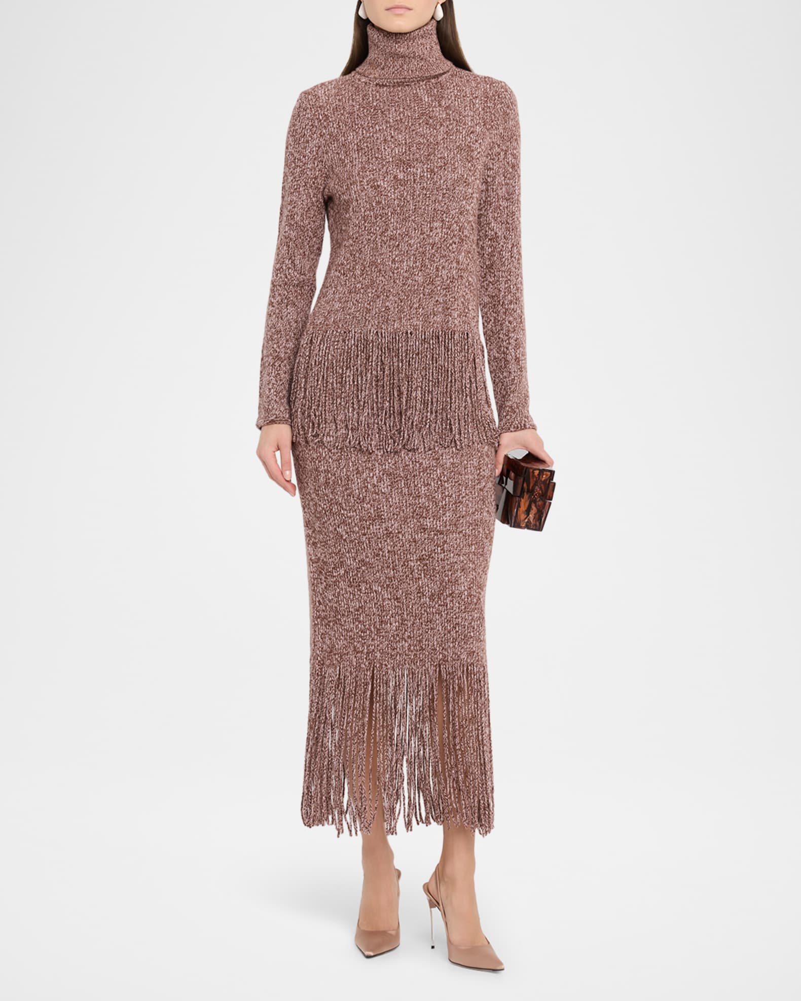 Zimmermann Hypnotic Fringed Midi Skirt | Neiman Marcus