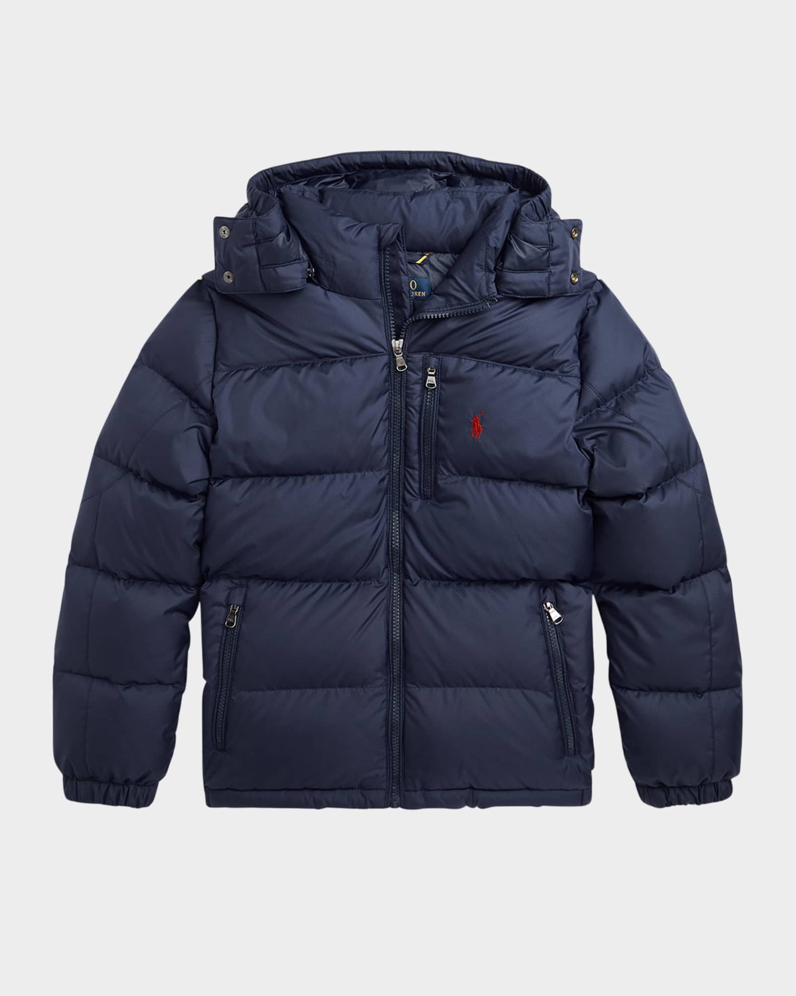 Boy's Recycled Nylon Puffer Jacket | Neiman Marcus