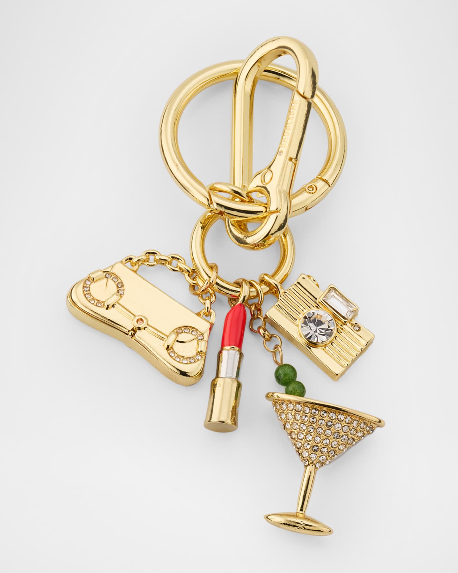 BaubleBar Sip Slay Sparkle Bag Charm | Neiman Marcus