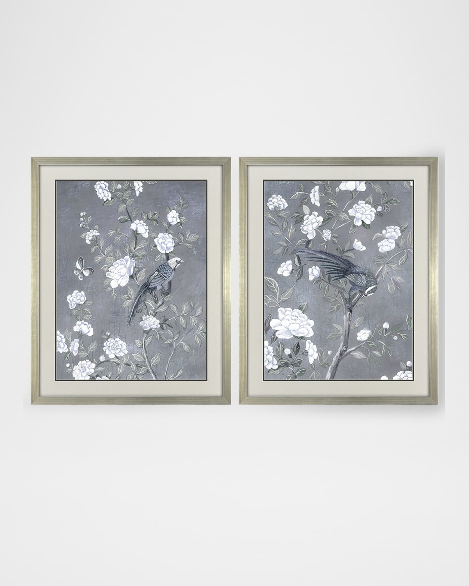 "Birds and Blooms" Wall Art Collection | Neiman Marcus