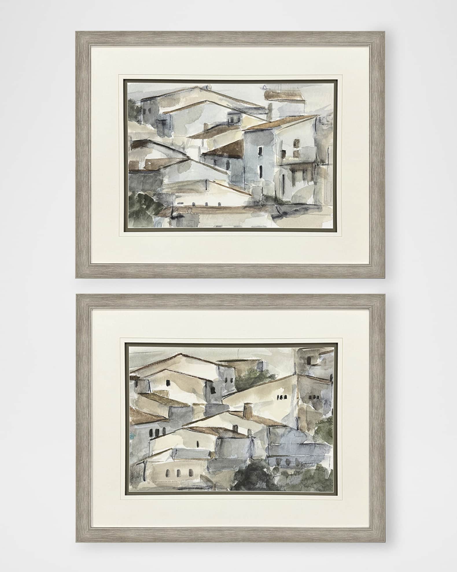 "Mountainside Village" Wall Art Collection | Neiman Marcus