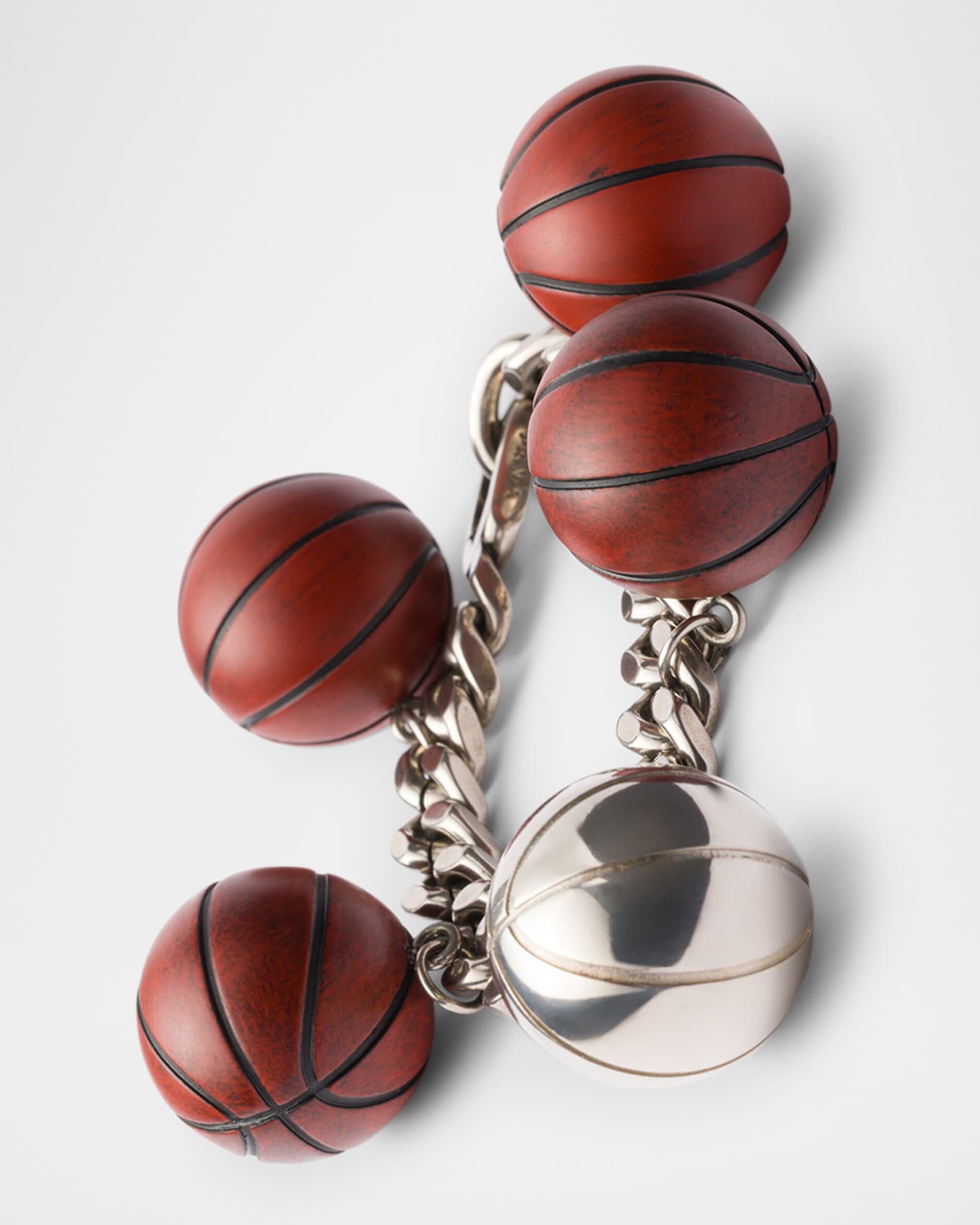 Prada Metal Basketball Bracelet | Neiman Marcus