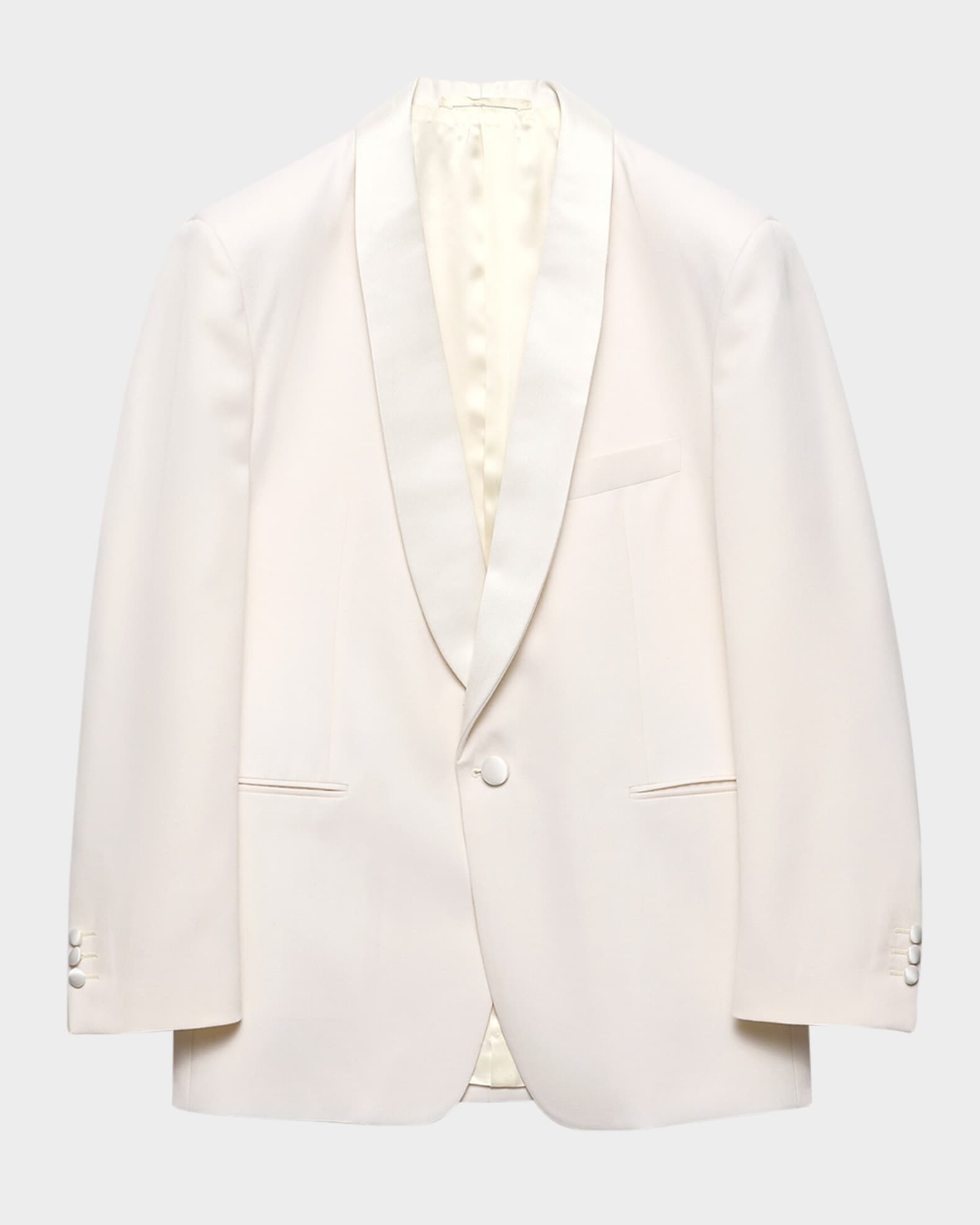 Prada Men's Wool Tuxedo Jacket | Neiman Marcus