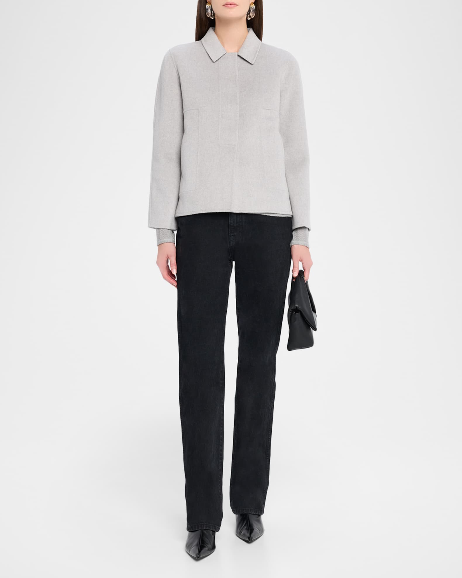 TSE Cashmere Superfine Cashmere Mesh Crewneck | Neiman Marcus
