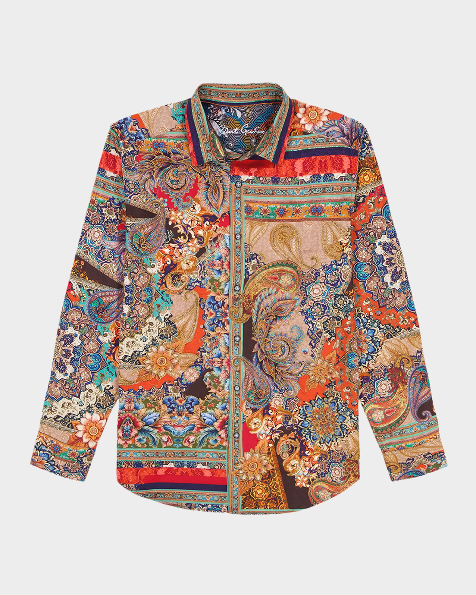 Surprising Paisley Button Down Shirt Photos